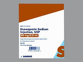 Enoxaparin: Side Effects, Dosage, Uses, and More