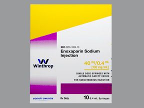 Enoxaparin: Side Effects, Dosage, Uses, and More