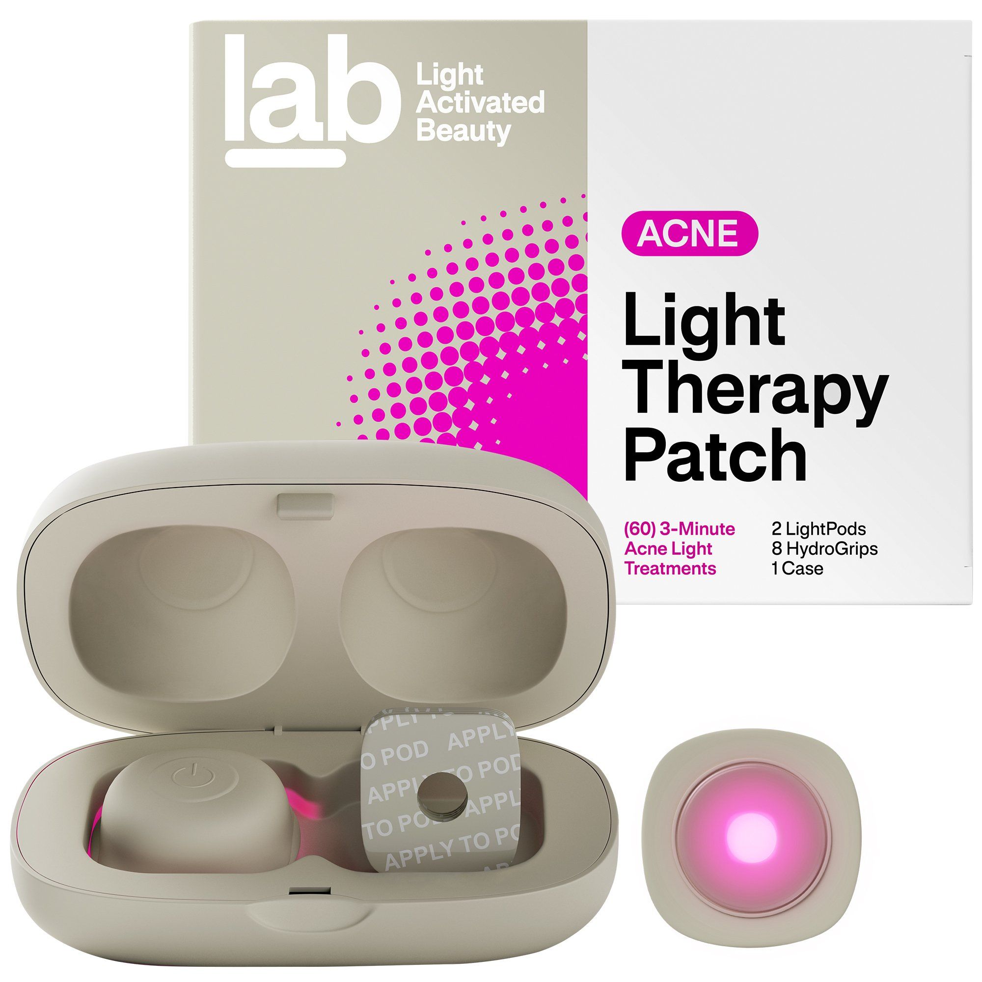lab Acne Light Therapy Patch - 2 pack