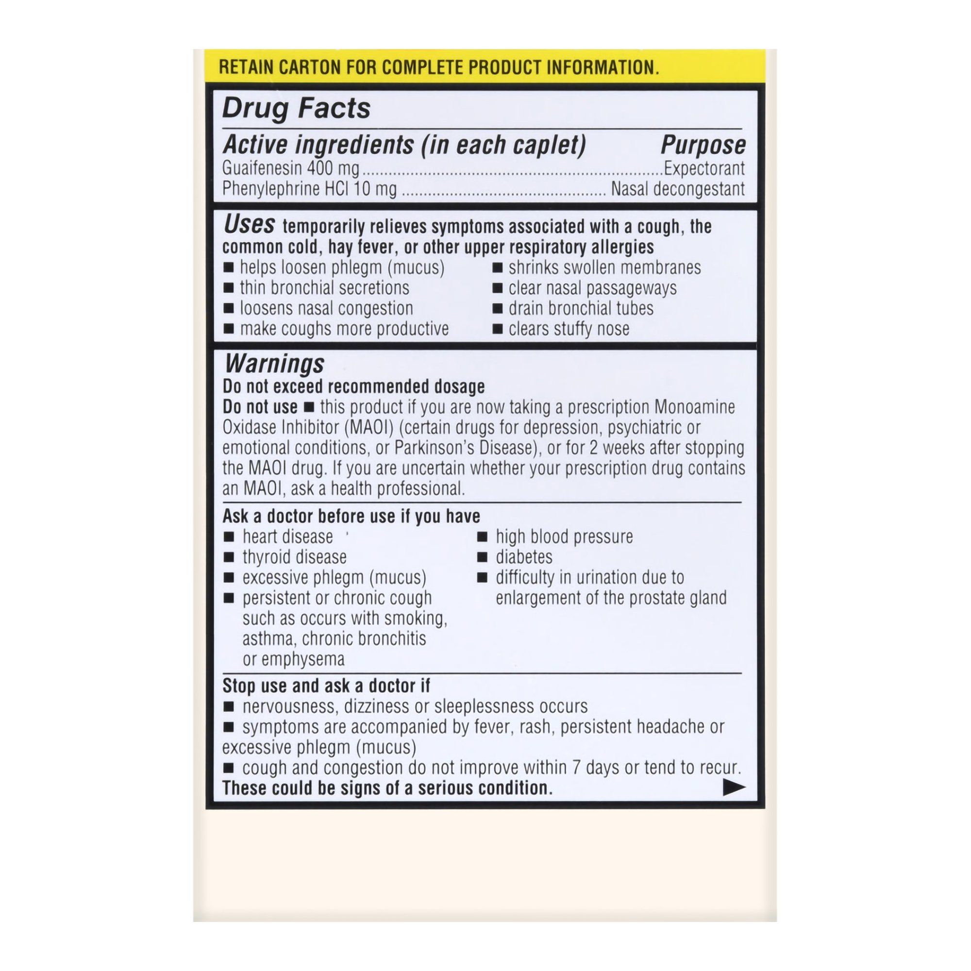 Foster & Thrive Cold & Cough Relief Caplets - 50 ct