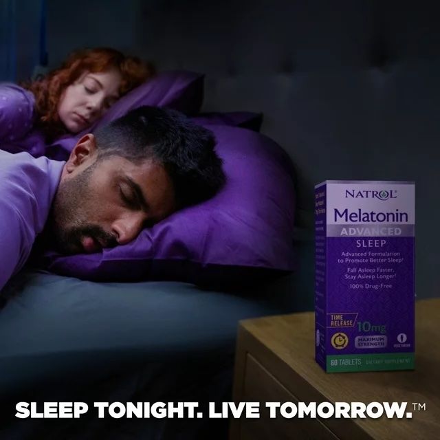 Natrol Melatonin Maximum Strength Night Sleep Aid Fast Dissolve Tablets ...