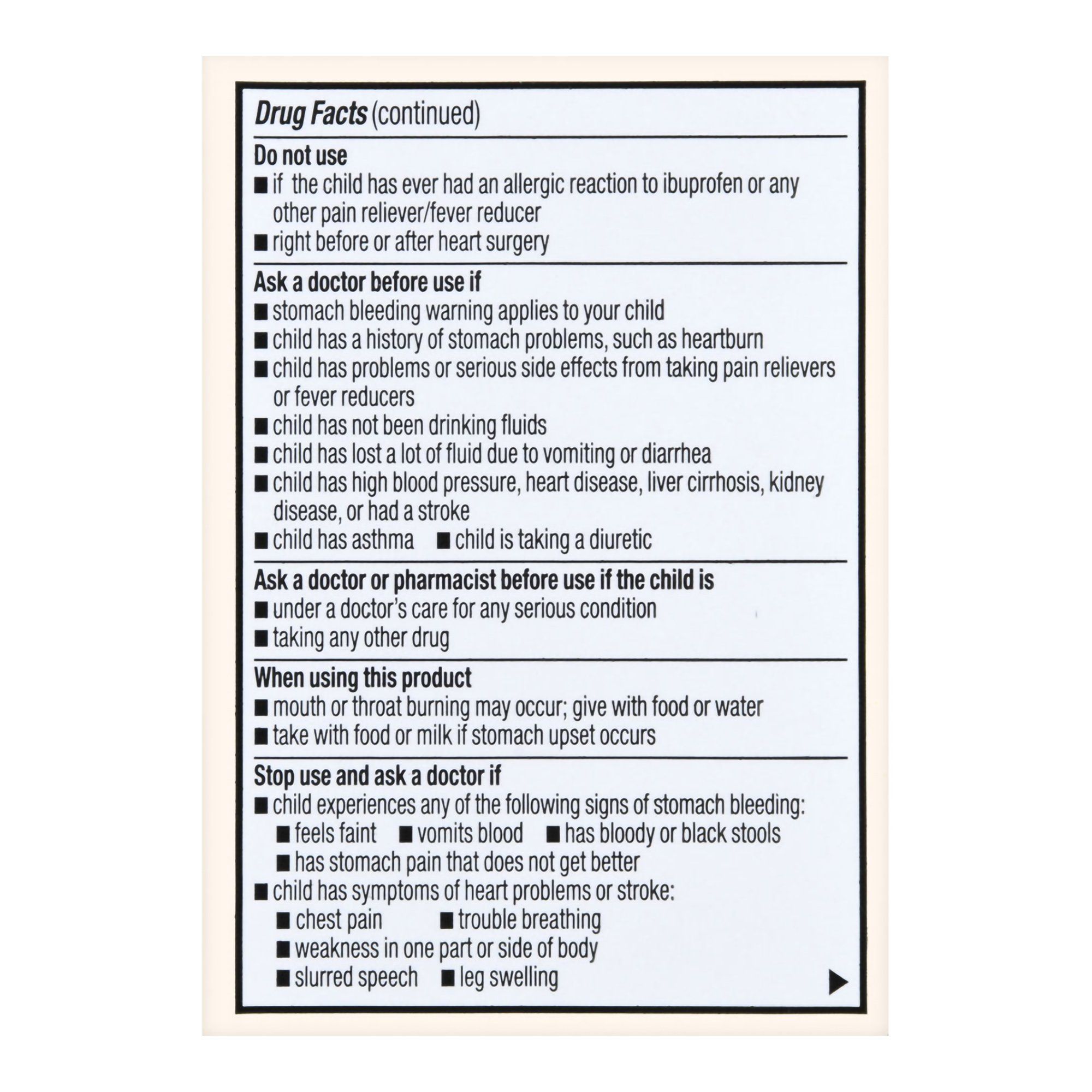 Foster & Thrive Children's Ibuprofen IB Chewable Tablets, 100 mg ...