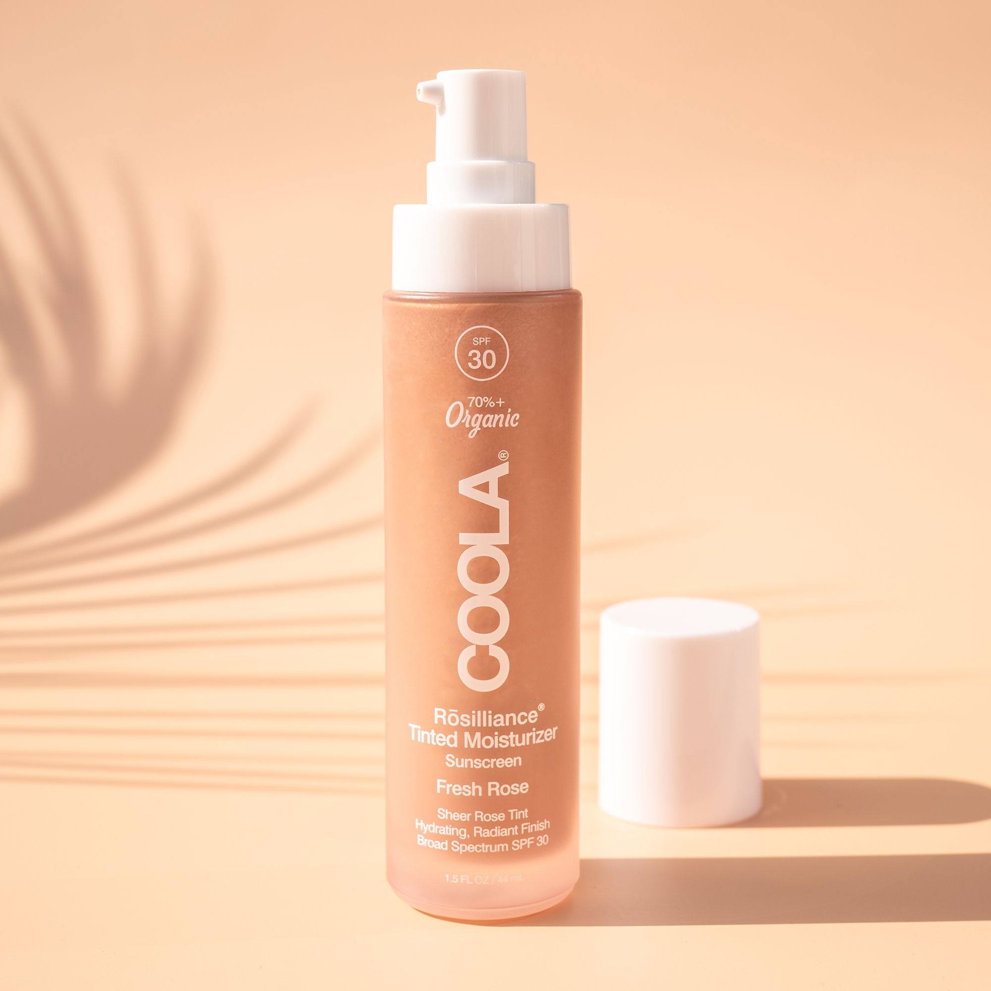 COOLA Rōsilliance® Tinted Facial Moisturizer Organic Sunscreen Cream ...