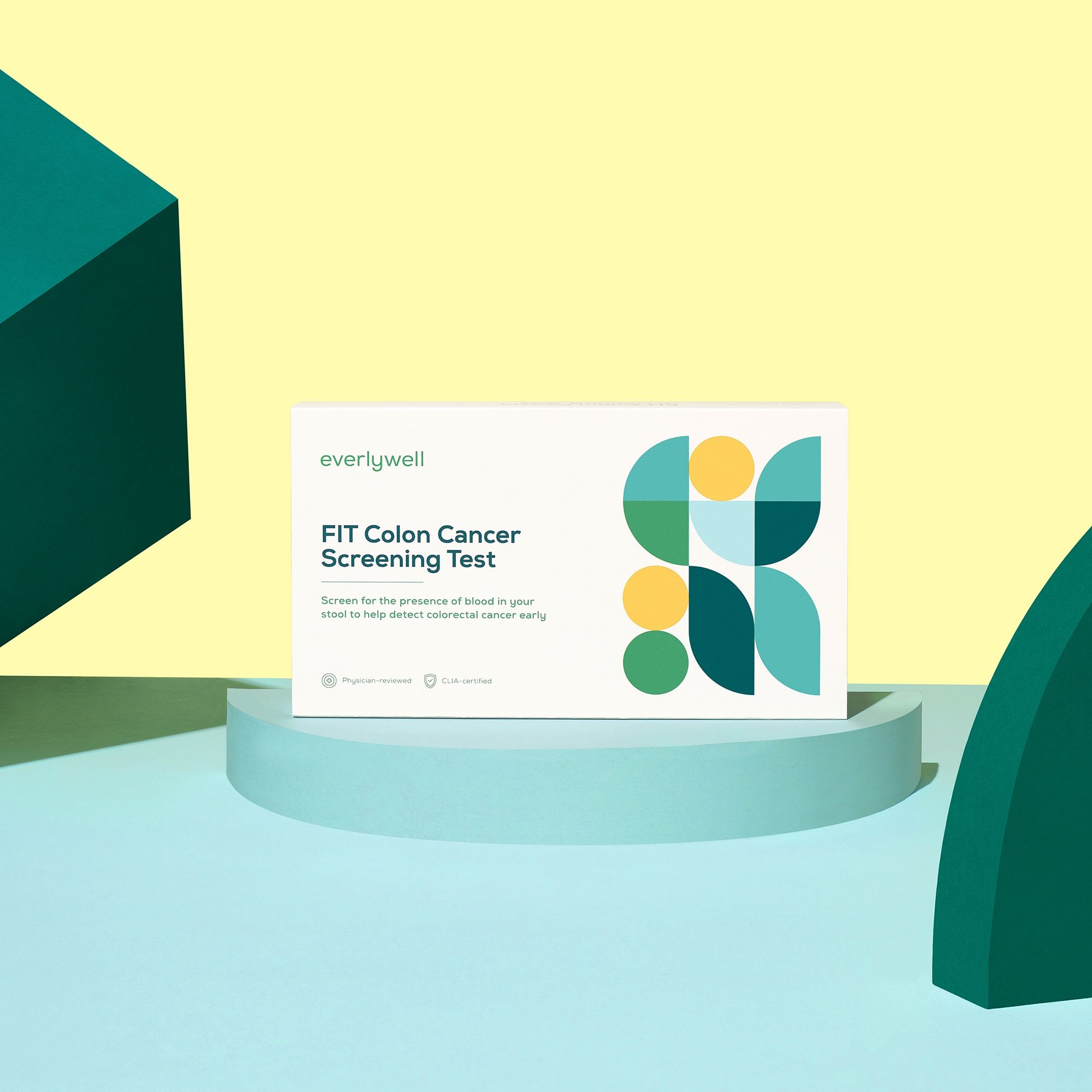 Everlywell FIT Colon Cancer Screening Test - 1 Test Kit