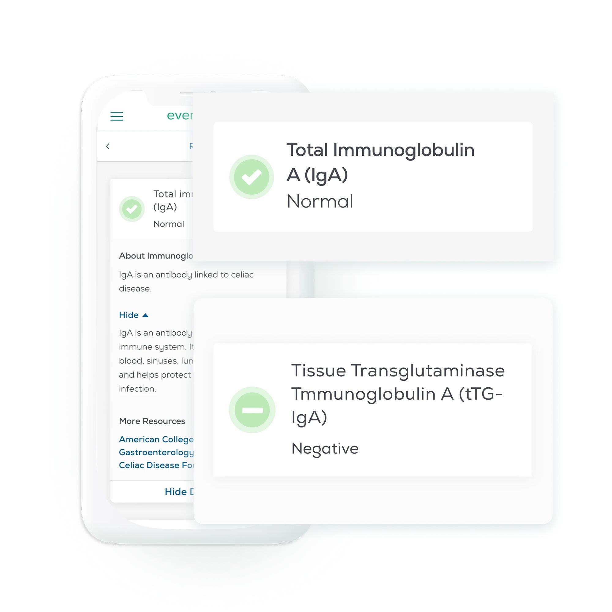 Everlywell Celiac Disease Screening Test - 1 Test Kit