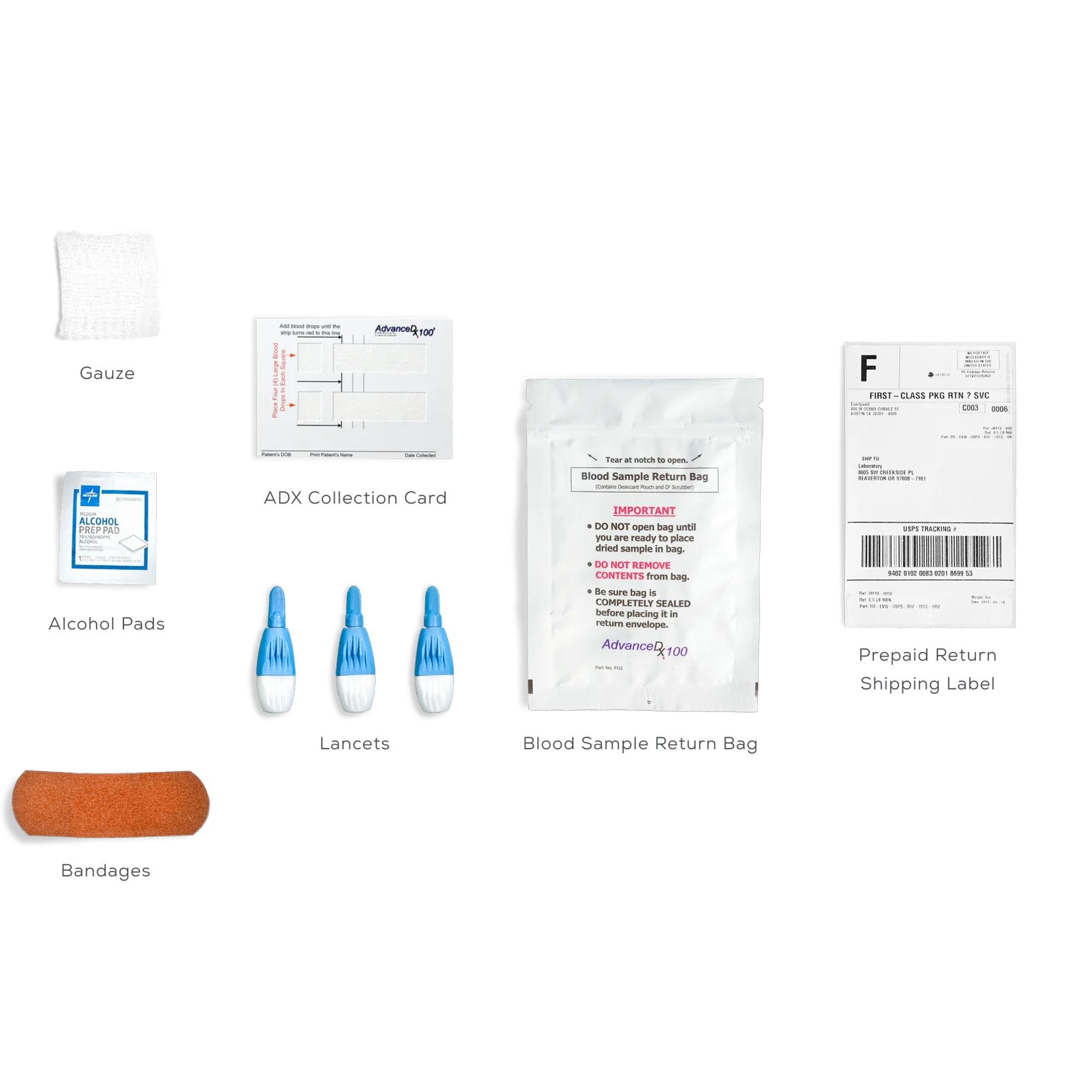 Everlywell Celiac Disease Screening Test - 1 Test Kit