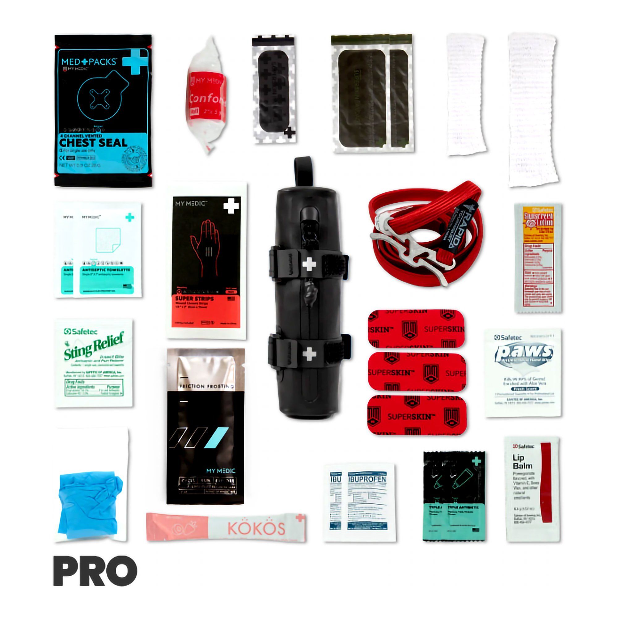 My Medic - CYCLE MEDIC PRO Bicycle First Aid Kit - Black