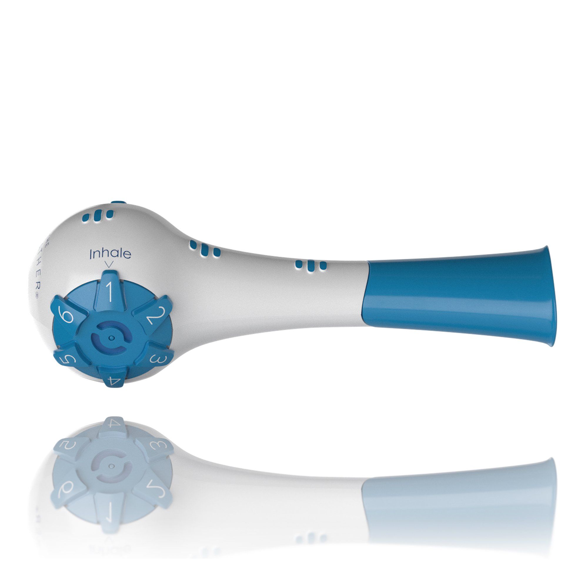 The BREATHER Respiratory Muscle Trainer, Blue - 1 ct