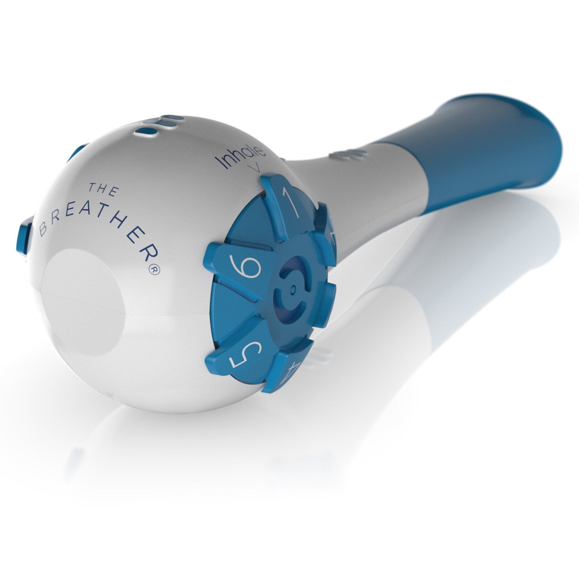 The BREATHER Respiratory Muscle Trainer, Blue - 1 ct