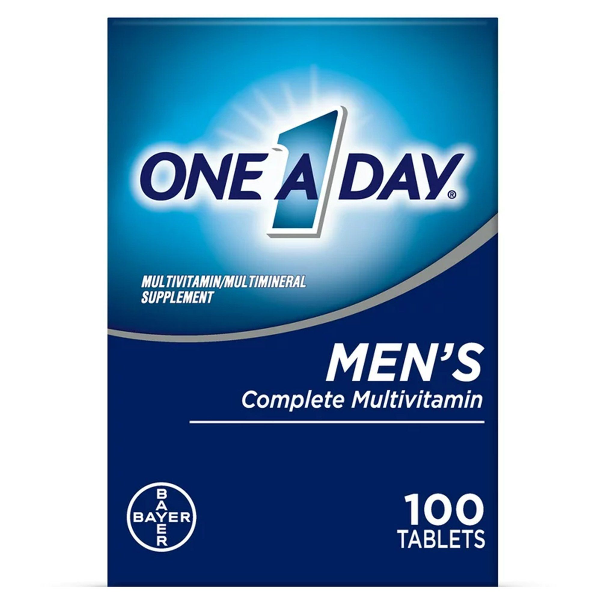 One A Day Men's Complete Multivitamin Tablets - 100 ct