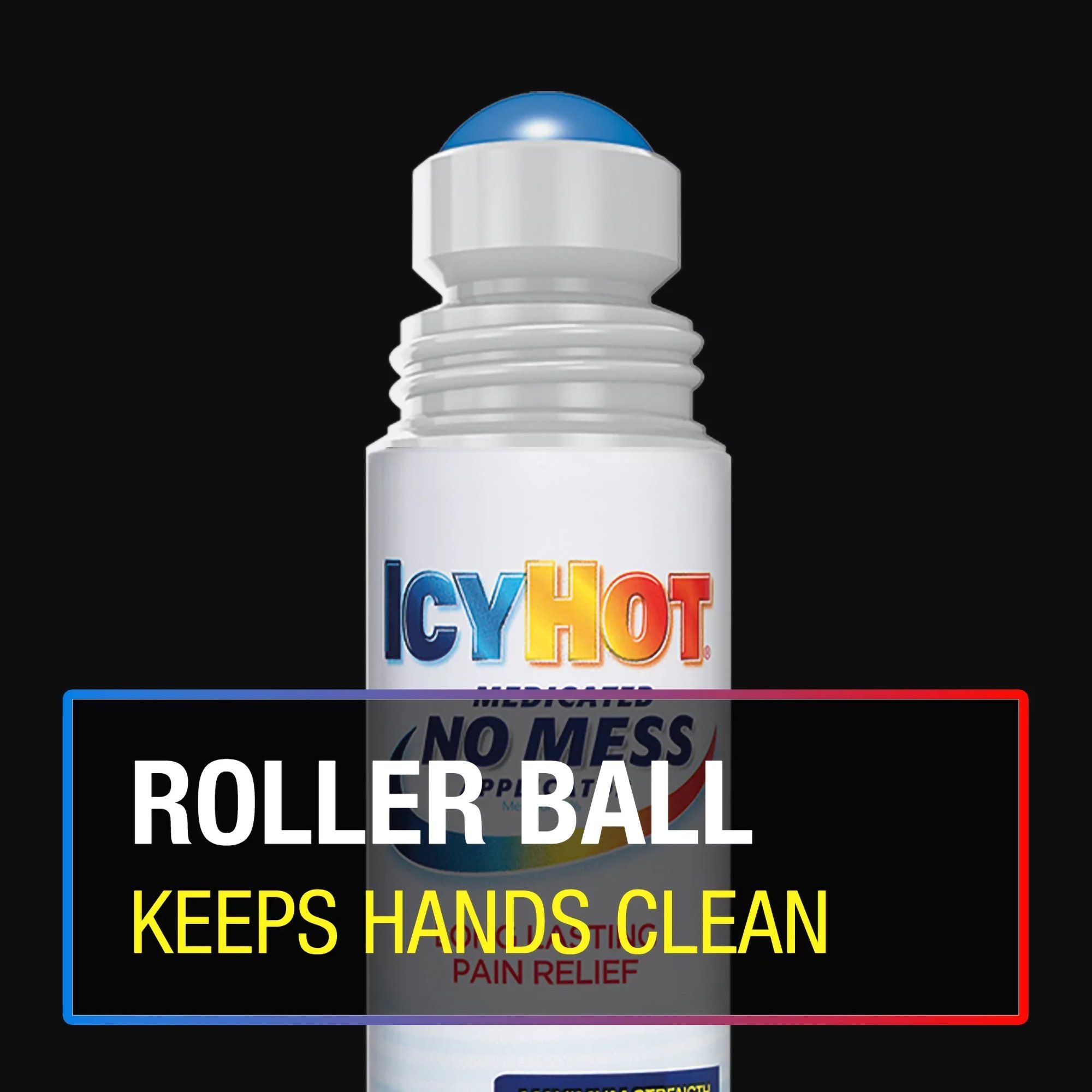 Icy Hot Original No-Mess Pain Relief Roll On - 2.5 fl oz