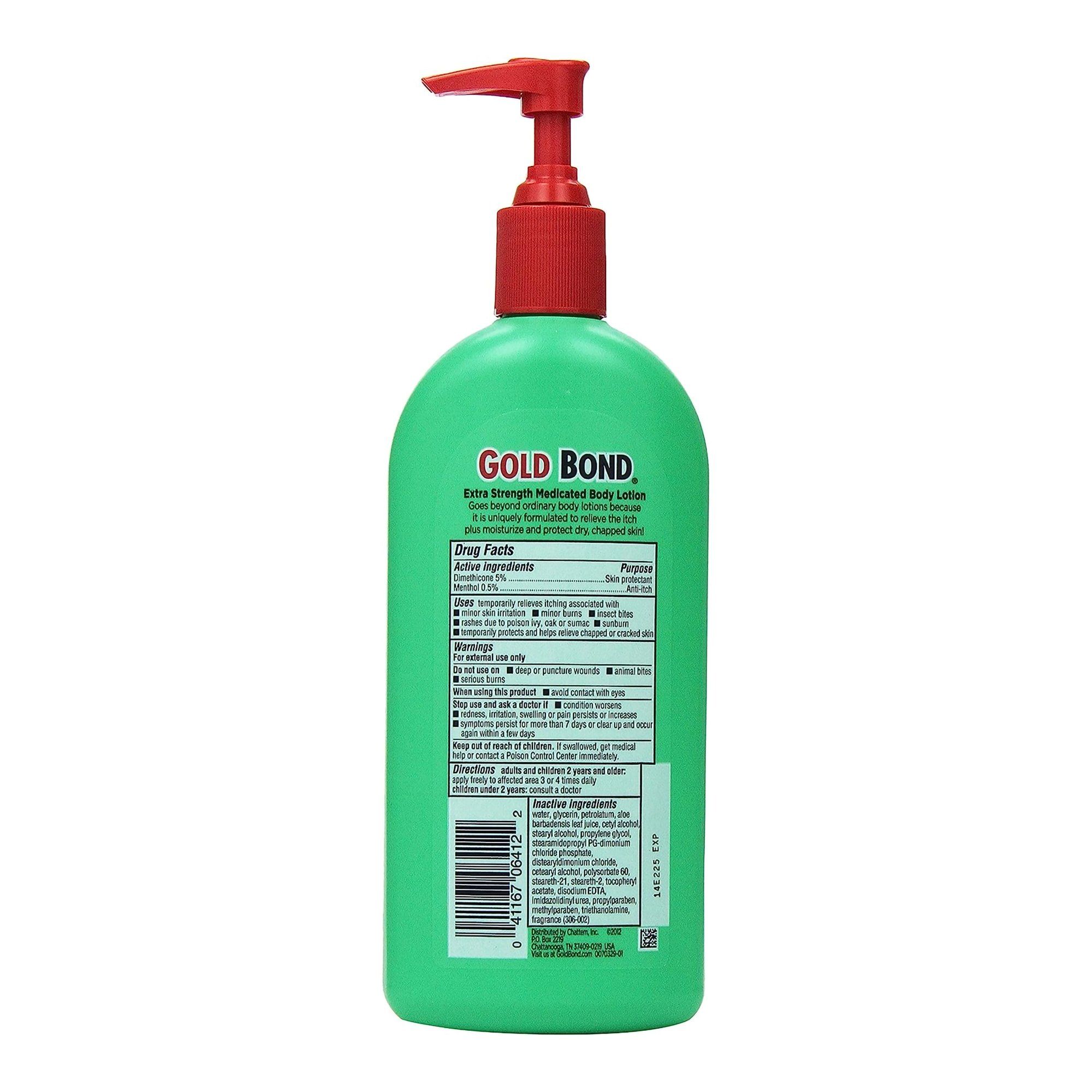 Gold Bond Medicated Extra Strength Body Lotion with Menthol - 14 oz