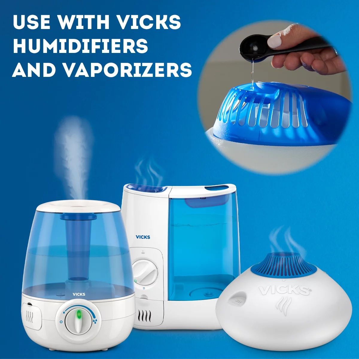 Vicks VapoSteam, For Use in Vicks Vaporizers & Humidifiers - 8 fl oz