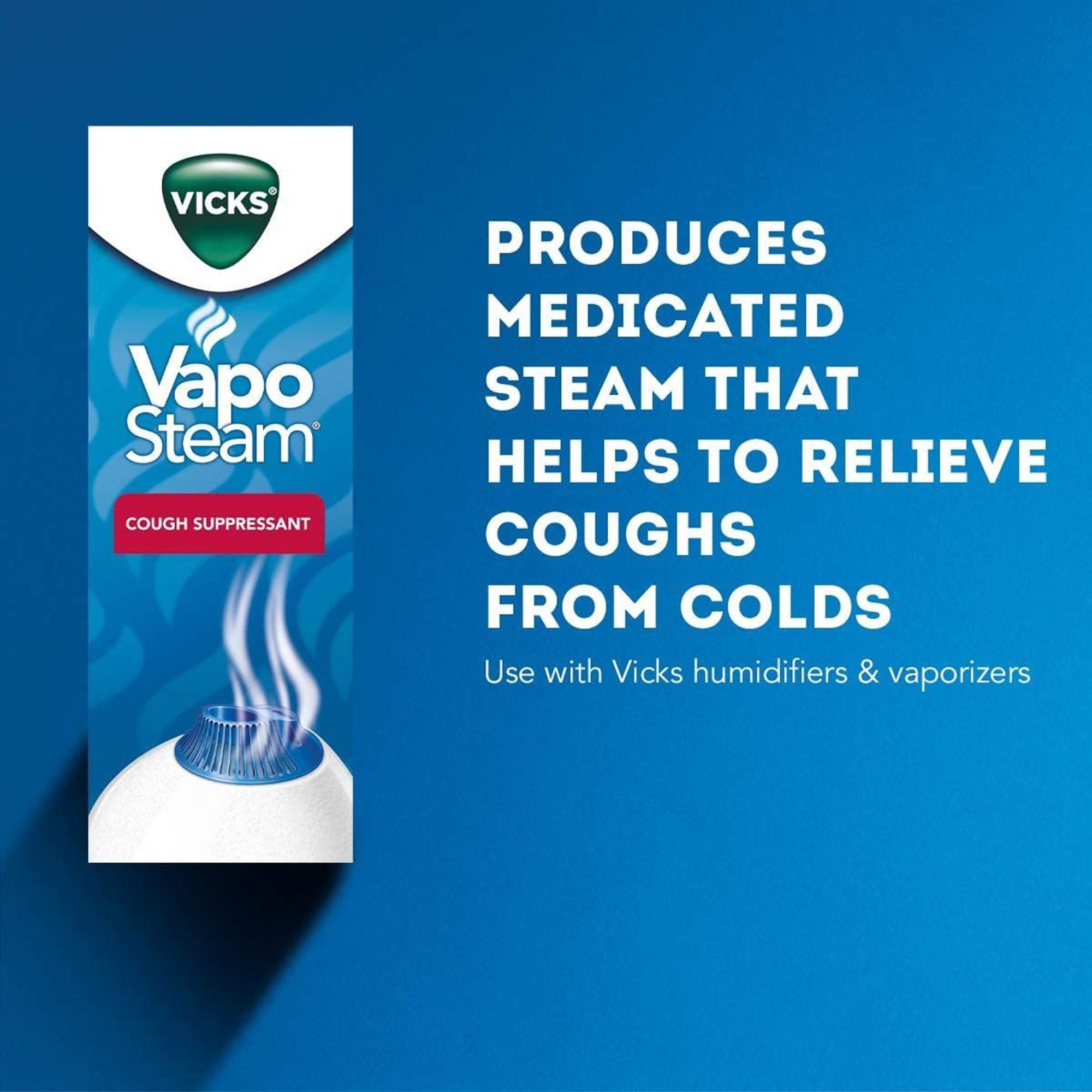 Vicks VapoSteam, For Use in Vicks Vaporizers & Humidifiers - 8 fl oz