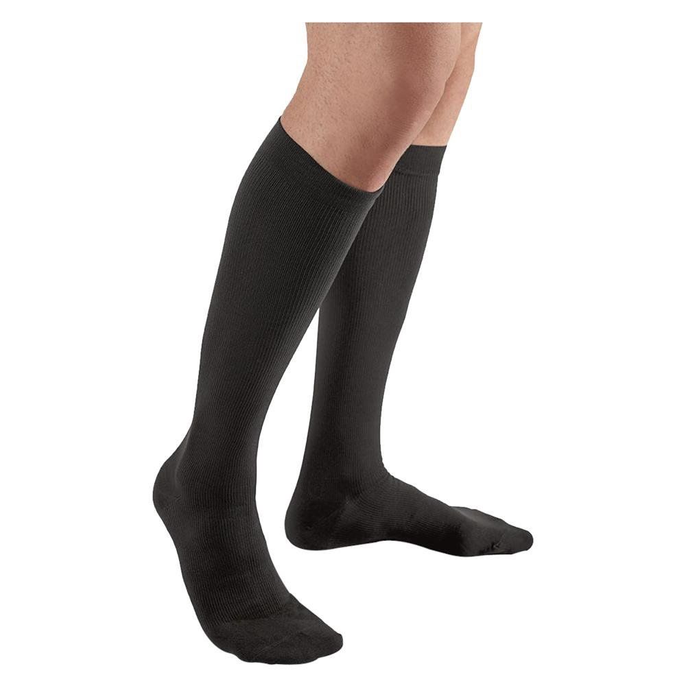 FUTURO Men's Firm Compression Dress Socks, X-Large, Black - 1 pair
