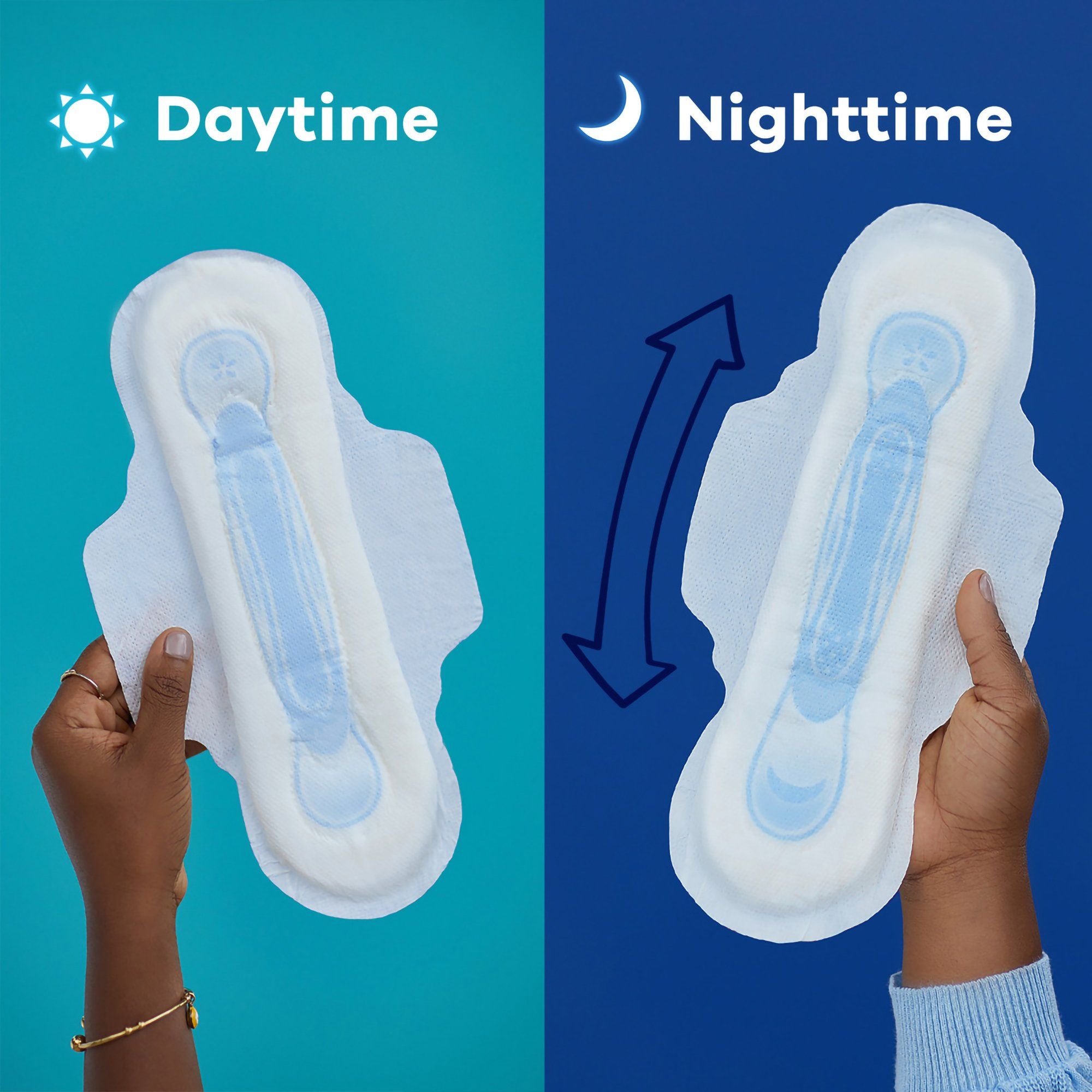 Always Maxi Daytime Feminine Pads with Wings, Extra Long Super - 33 ct