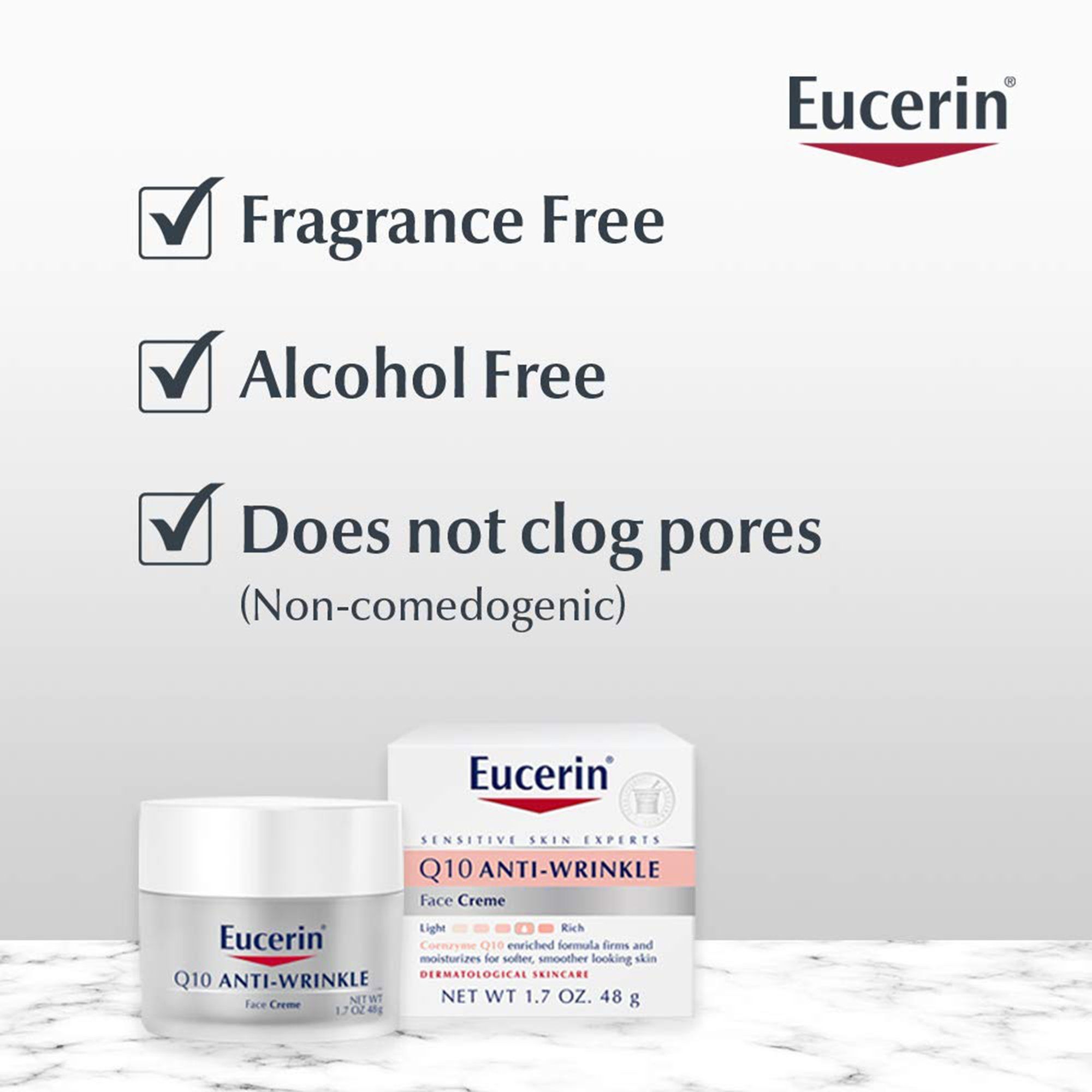 Eucerin Q10 Anti-Wrinkle Face Cream - 1.7 oz