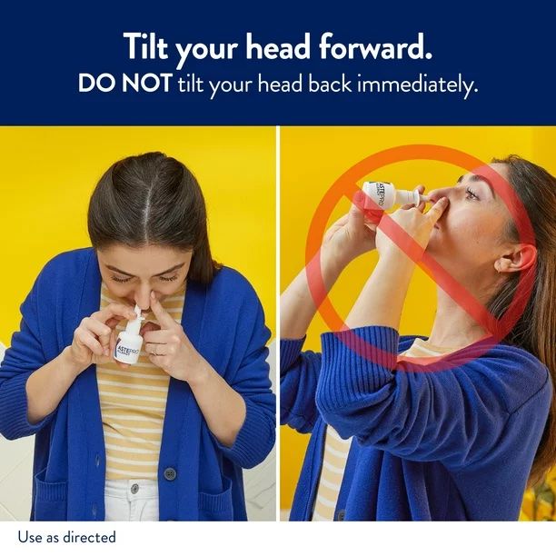 Astepro Allergy Antihistamine Nasal Spray, Steroid Free - 120 Metered ...