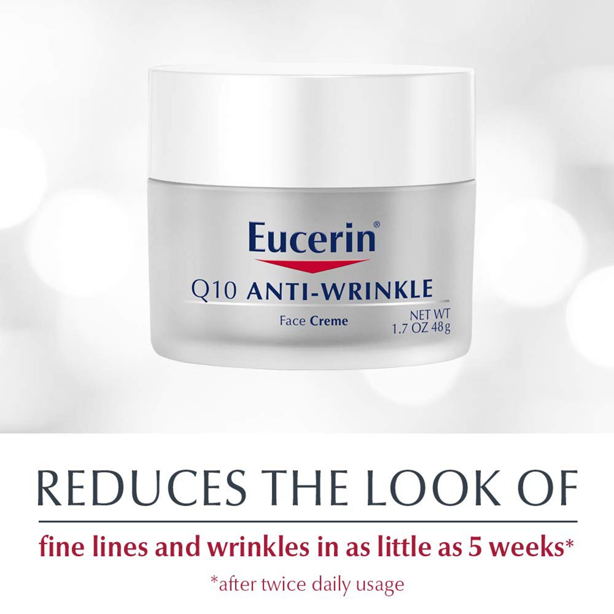 Eucerin Q10 Anti-Wrinkle Face Cream - 1.7 oz