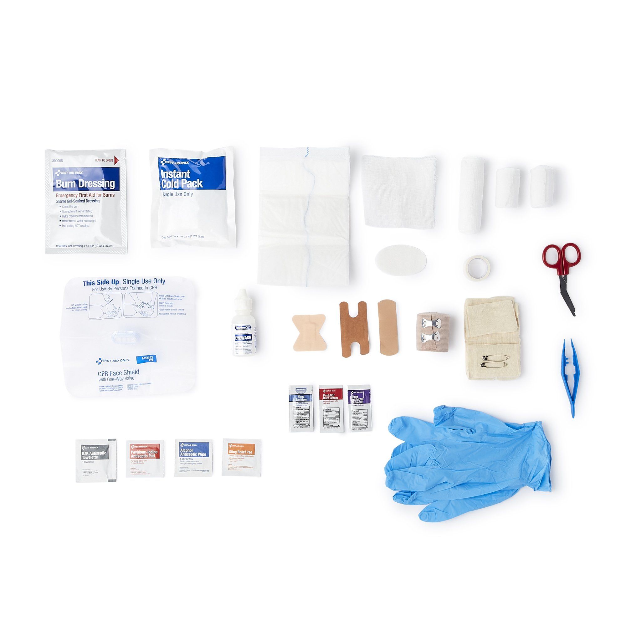 McKesson Wall Mount First Aid Kit - 50 person