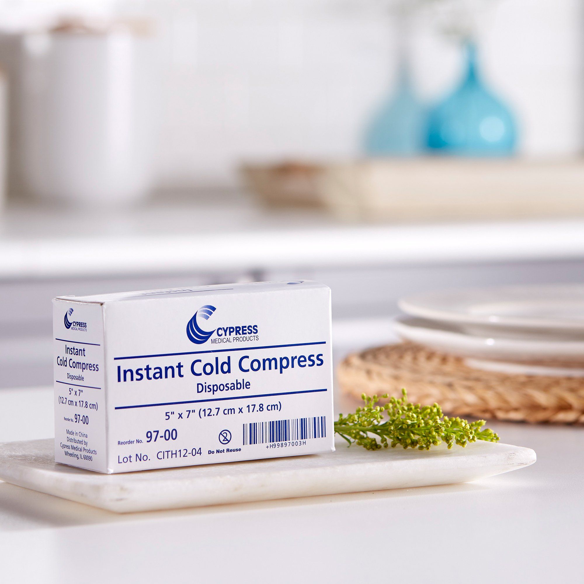 Cypress Instant Cold Compress Pack, Small, 5" x 7" - 1 ct
