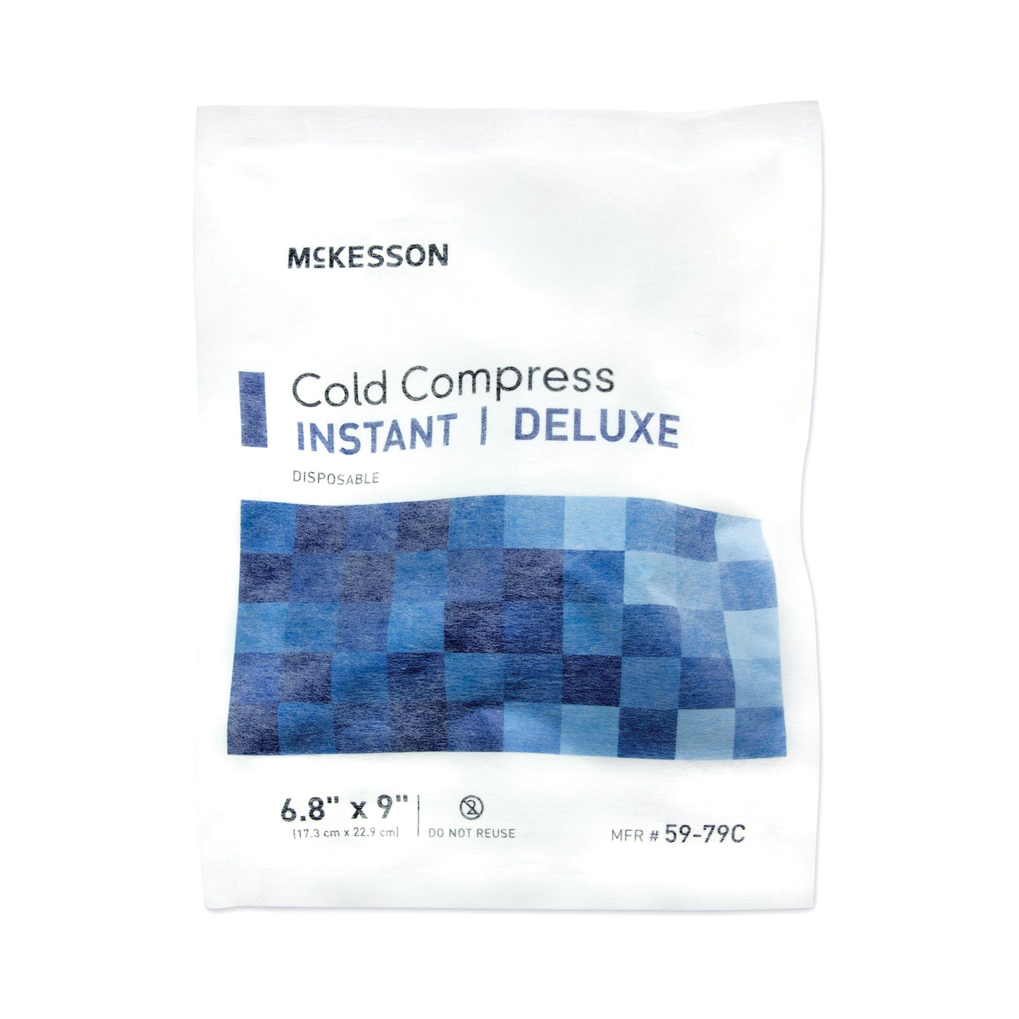 McKesson Deluxe Instant Cold Pack, Large, 6.8" x 9" - 1 ct