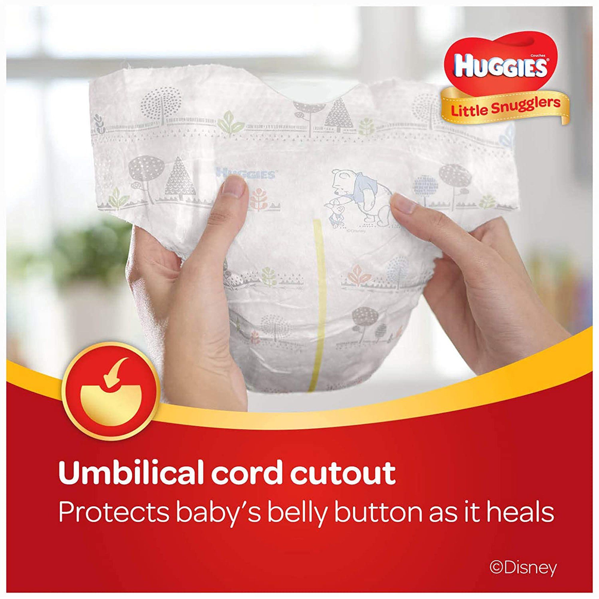 Huggies Little Snugglers Baby Diaper, Size 2, 12-18 lbs - 29 ct