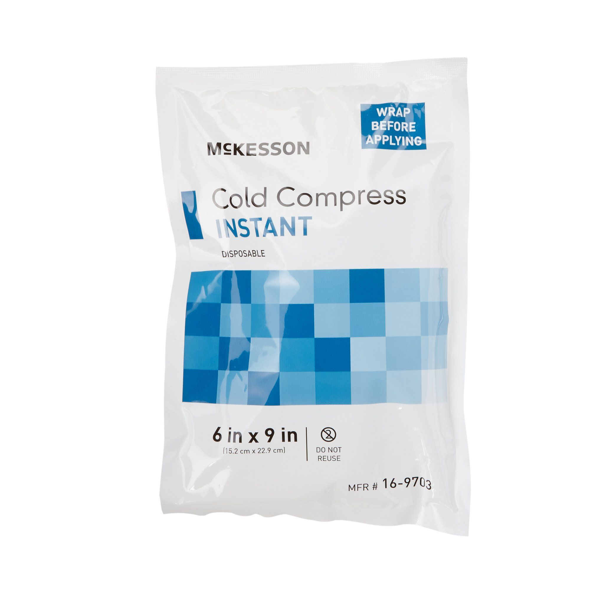 McKesson Instant Cold Compress Pack, 6" x 9" - 1 ct