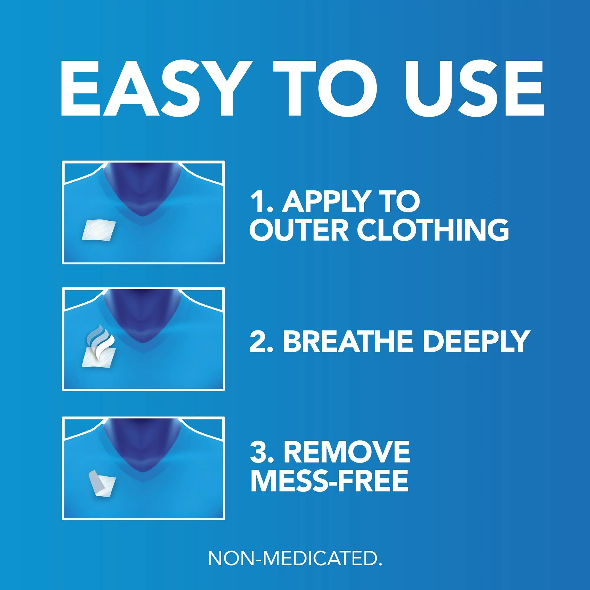 Vicks VapoPatch Non-Medicated Adult Aroma Patches - 5 patches