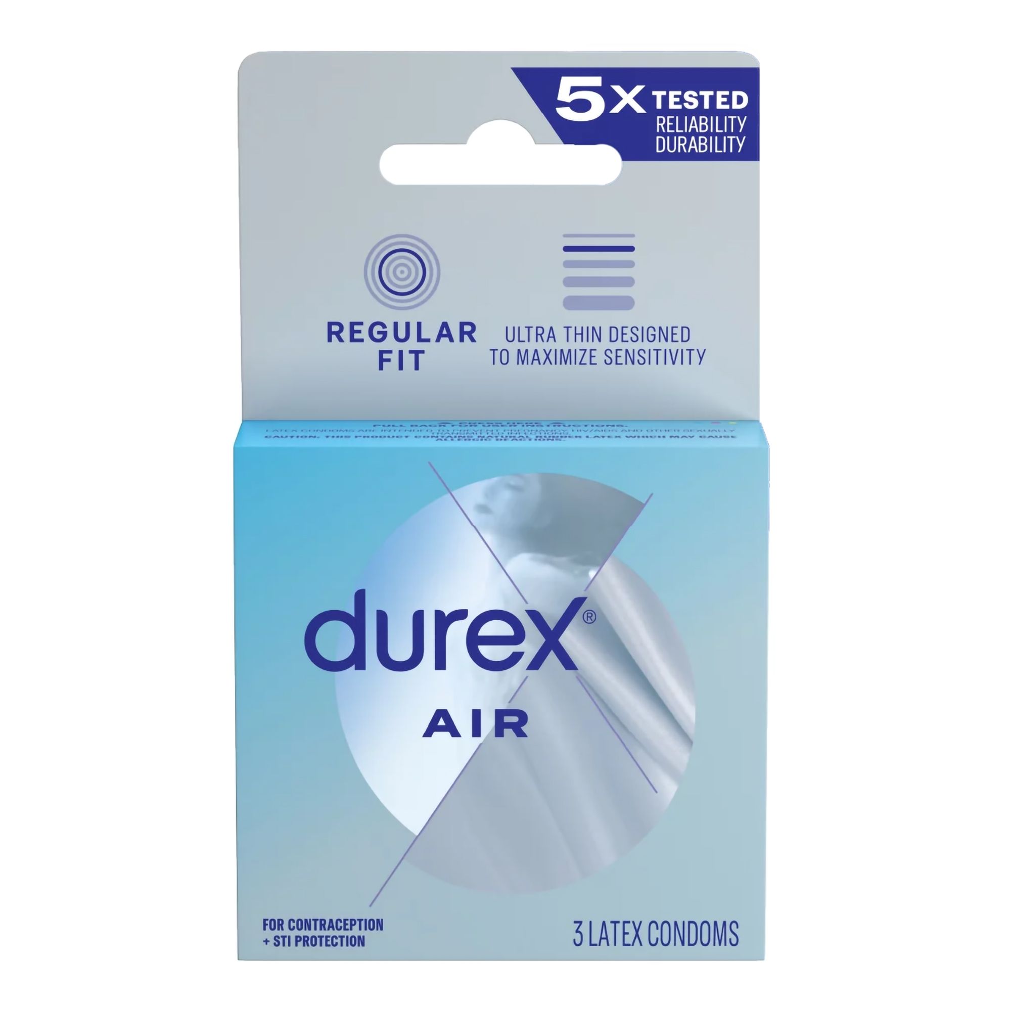 Durex Air Ultra Thin Latex Condoms - 3 ct