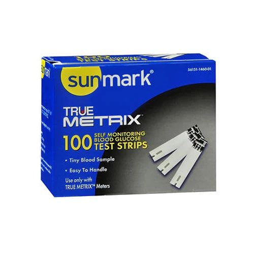 Sunmark TRUE METRIX Self Monitoring Blood Glucose Test Strips - 100 ct