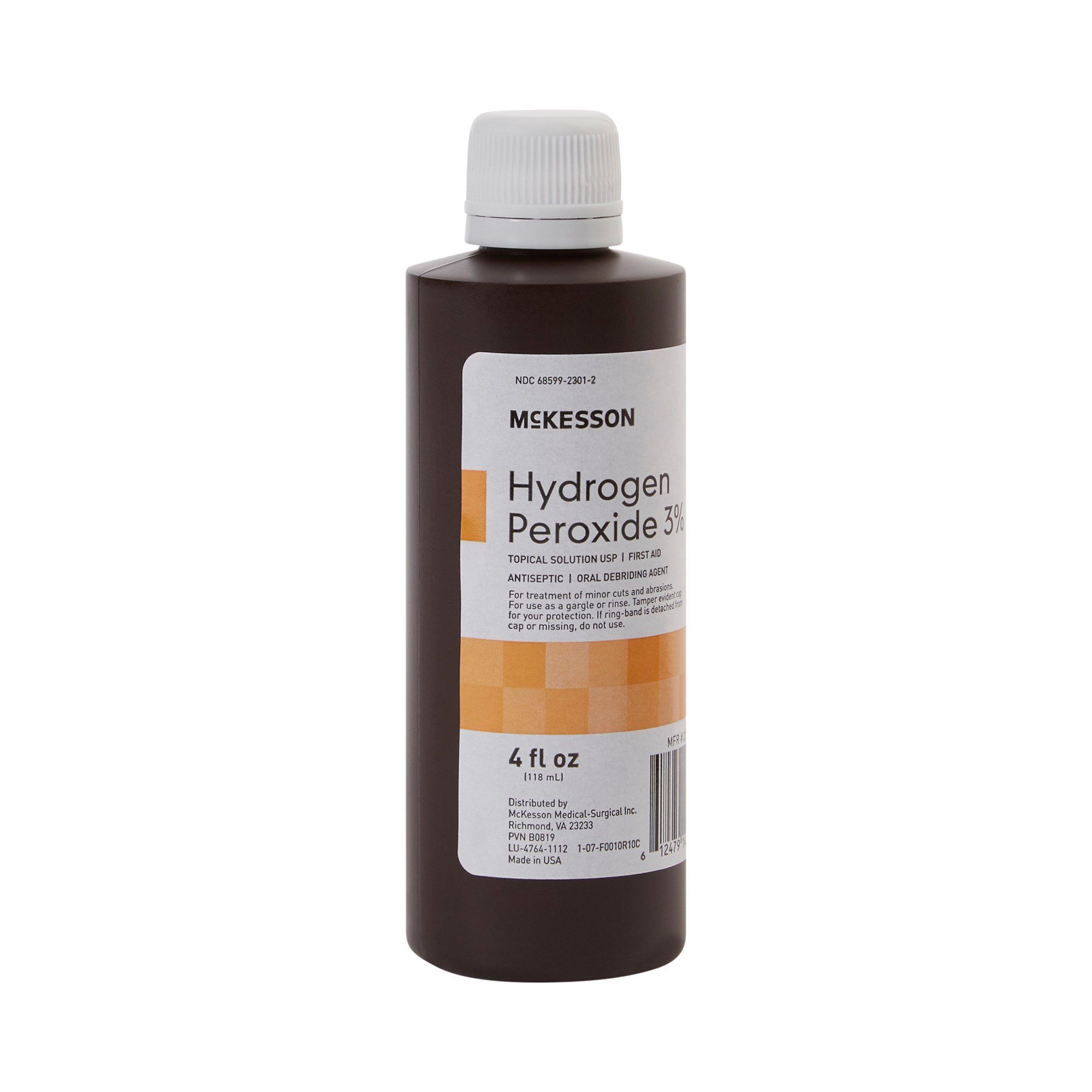McKesson Hydrogen Peroxide 3% Antiseptic - 4 fl oz
