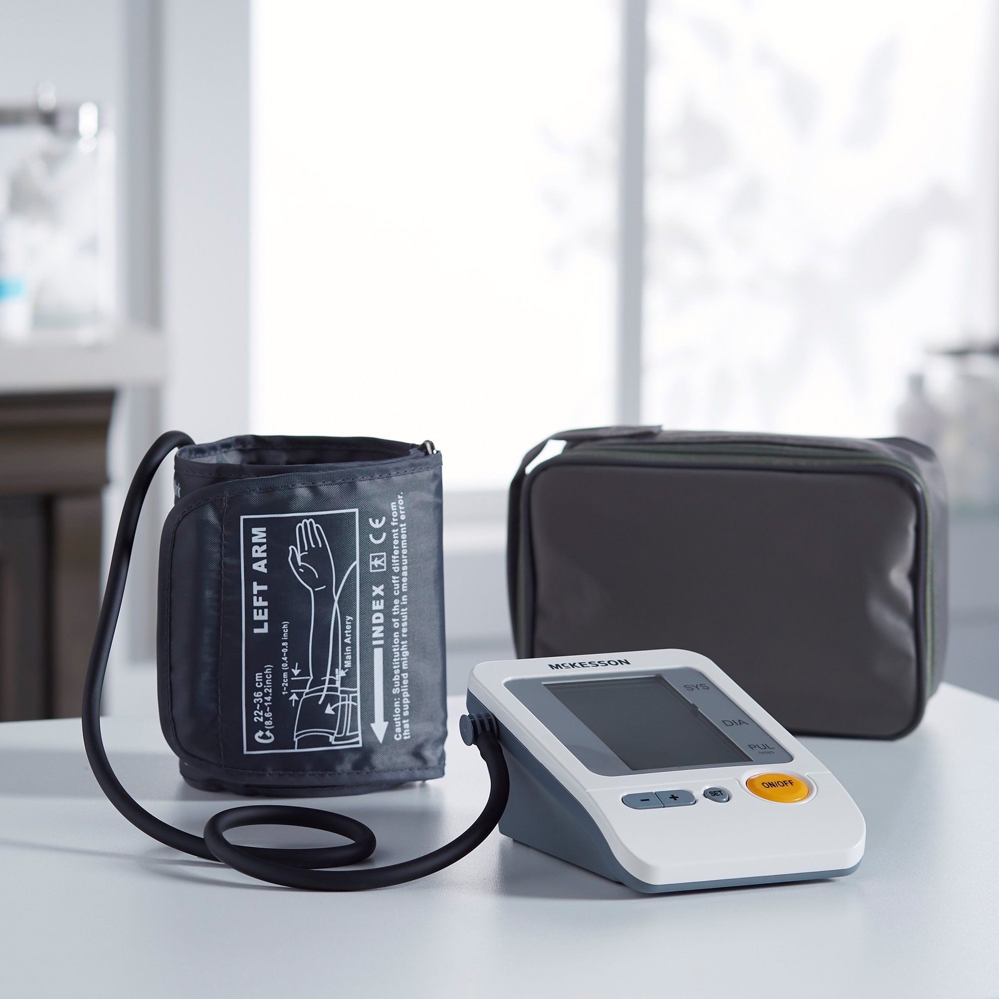 McKesson Automatic Digital Arm Blood Pressure Monitor, Adult Cuff - 1 ct