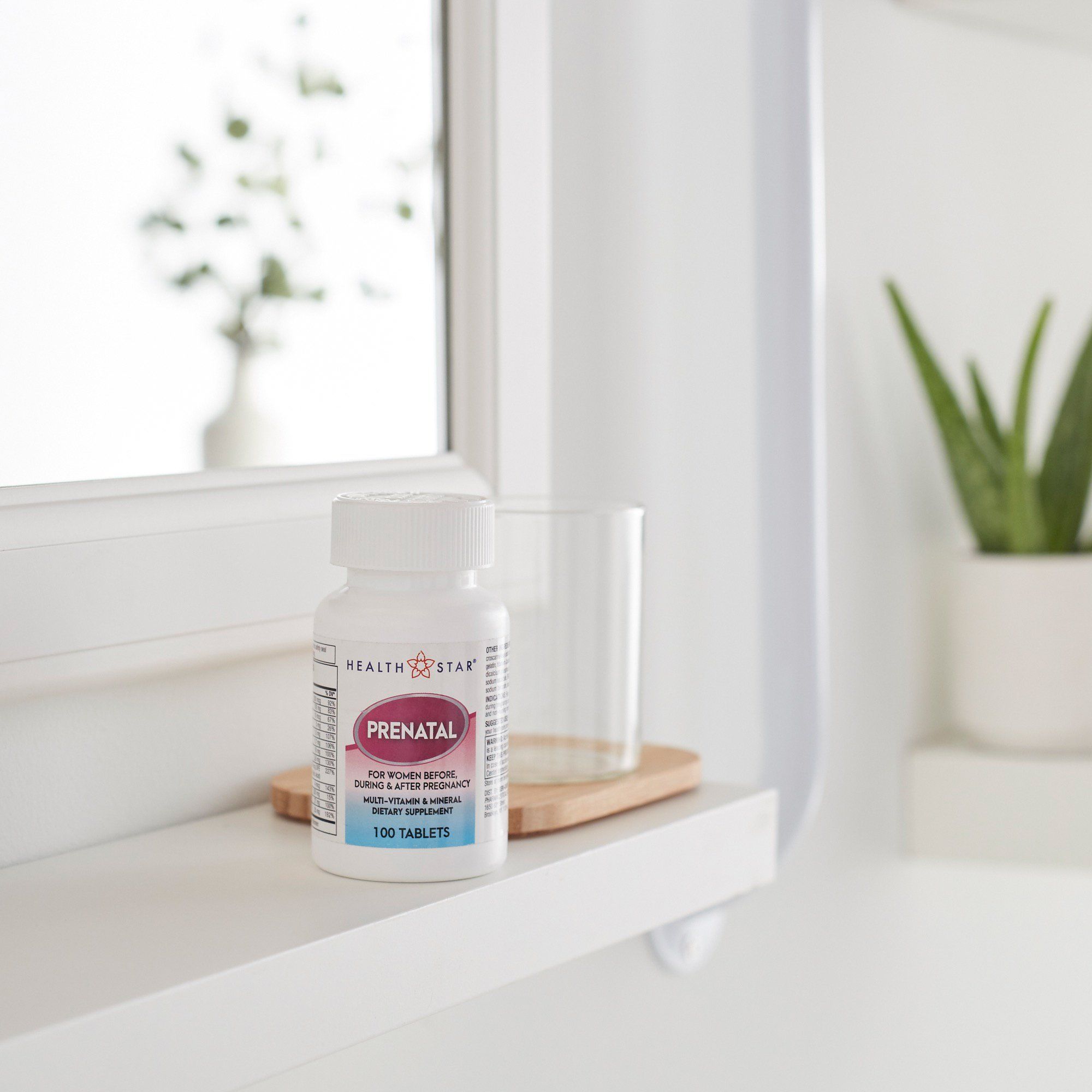 Geri-Care HealthStar Prenatal Vitamin Tablets - 100 ct