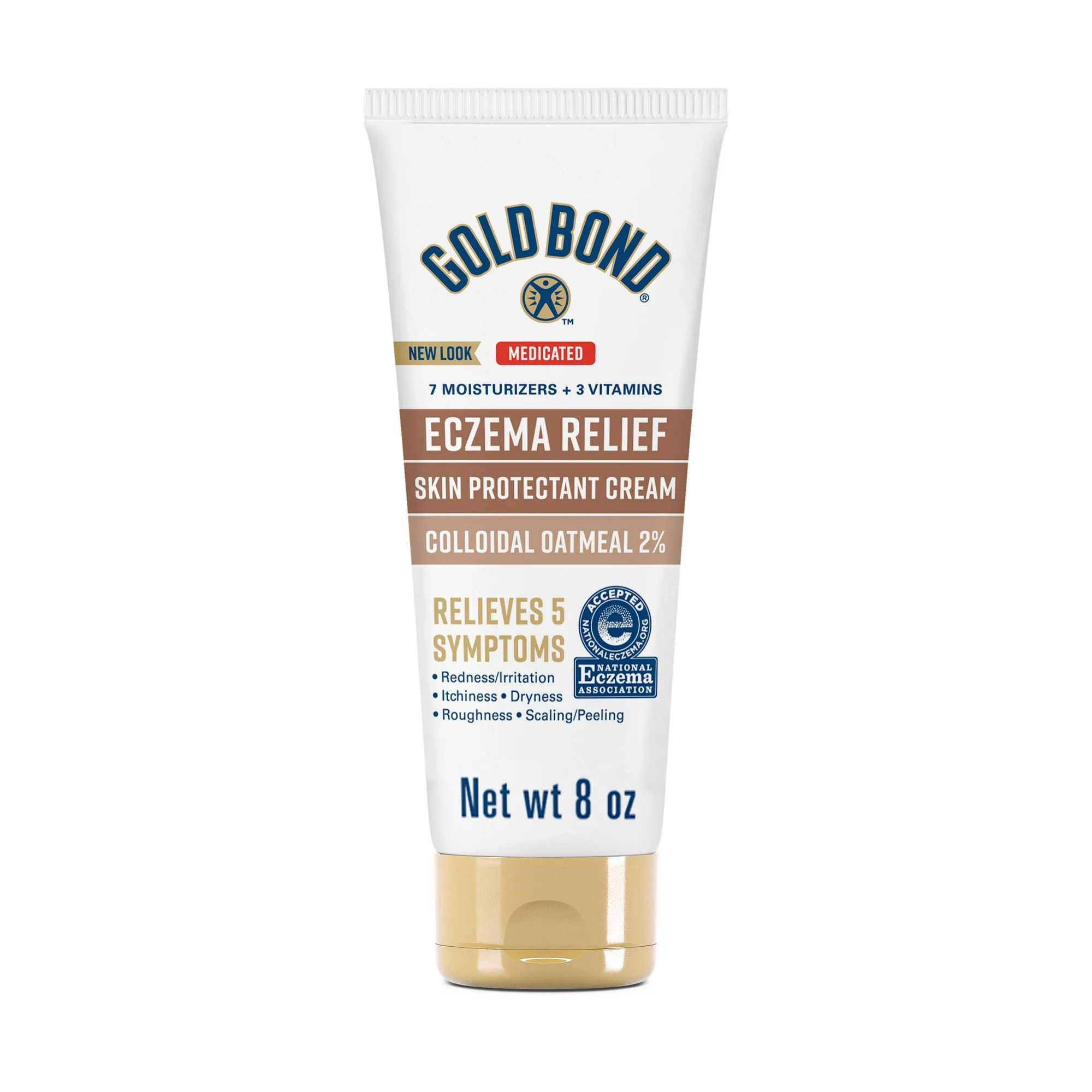 Gold Bond Medicated Eczema Relief Skin Protectant Cream - 8 oz
