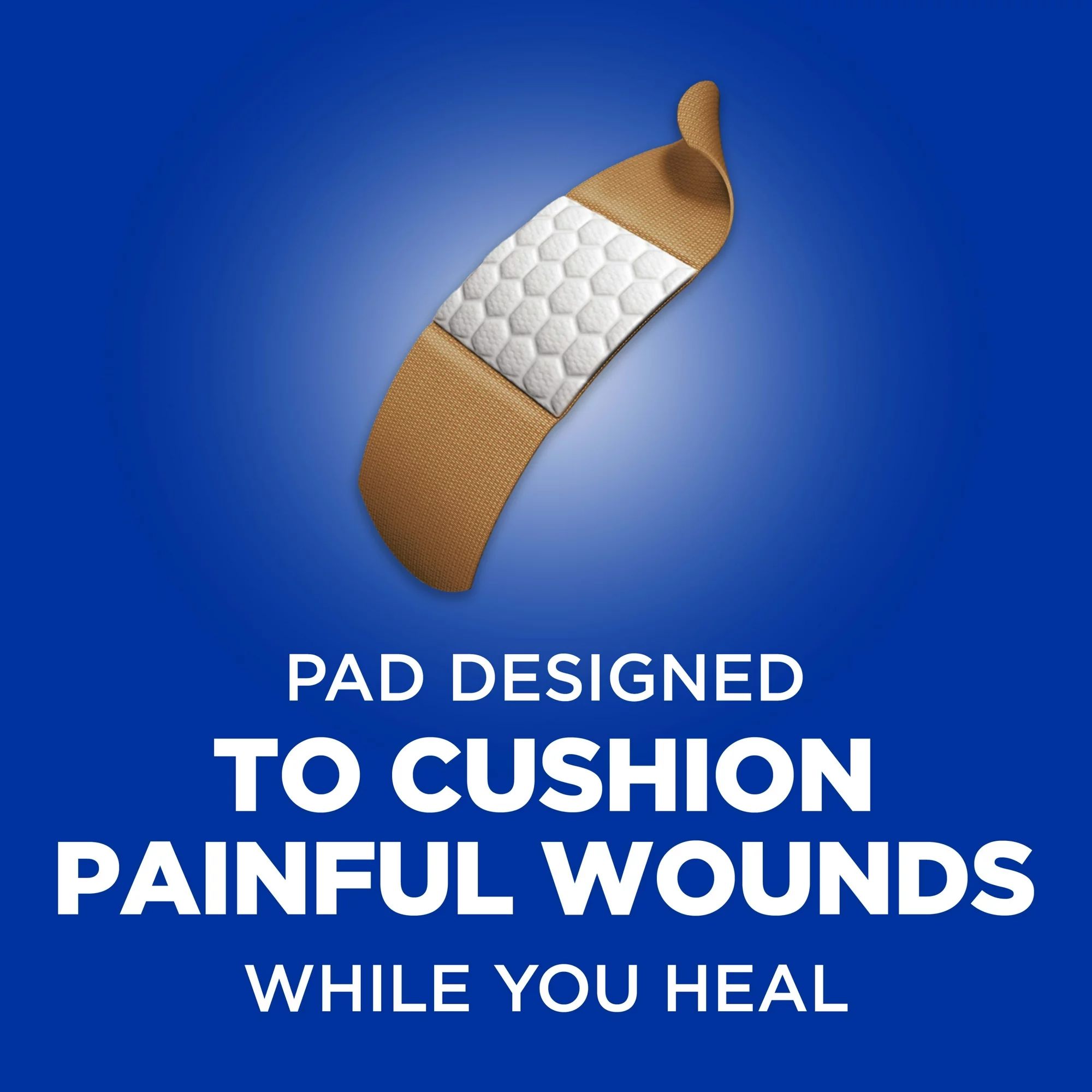 Band-Aid Flexible Fabric Adhesive Bandages, Assorted Sizes - 100 ct