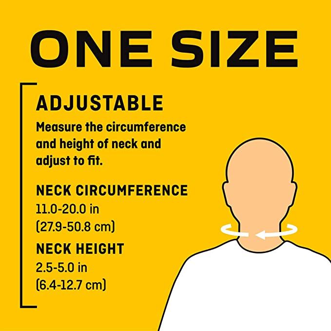 FUTURO Moderate Support Soft Cervical Collar, Adjustable, White - 1 ct