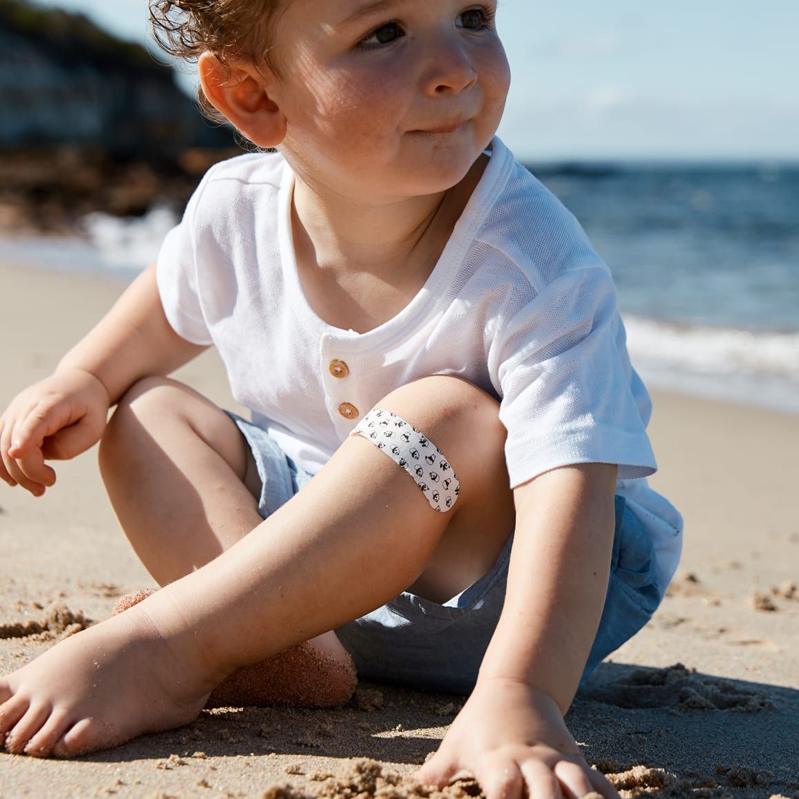 PATCH Kids Abrasions & Grazes Bandages with Coconut Oil - 25 ct