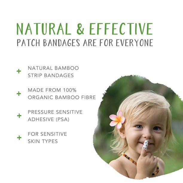 PATCH Cuts & Scratches Adhesive Strip Bandages - 25 ct