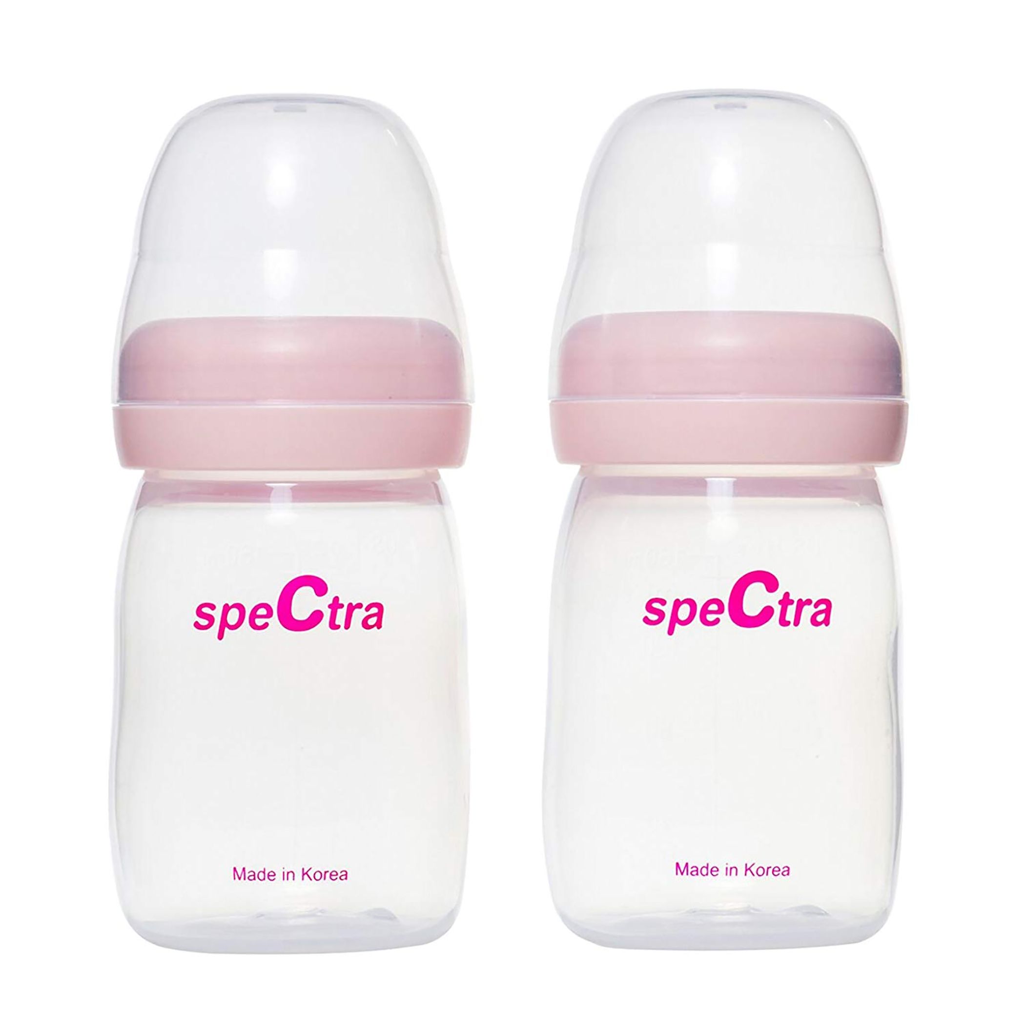 Spectra Pink Cooler with Ice Pack & Breast Milk Bottles Kit