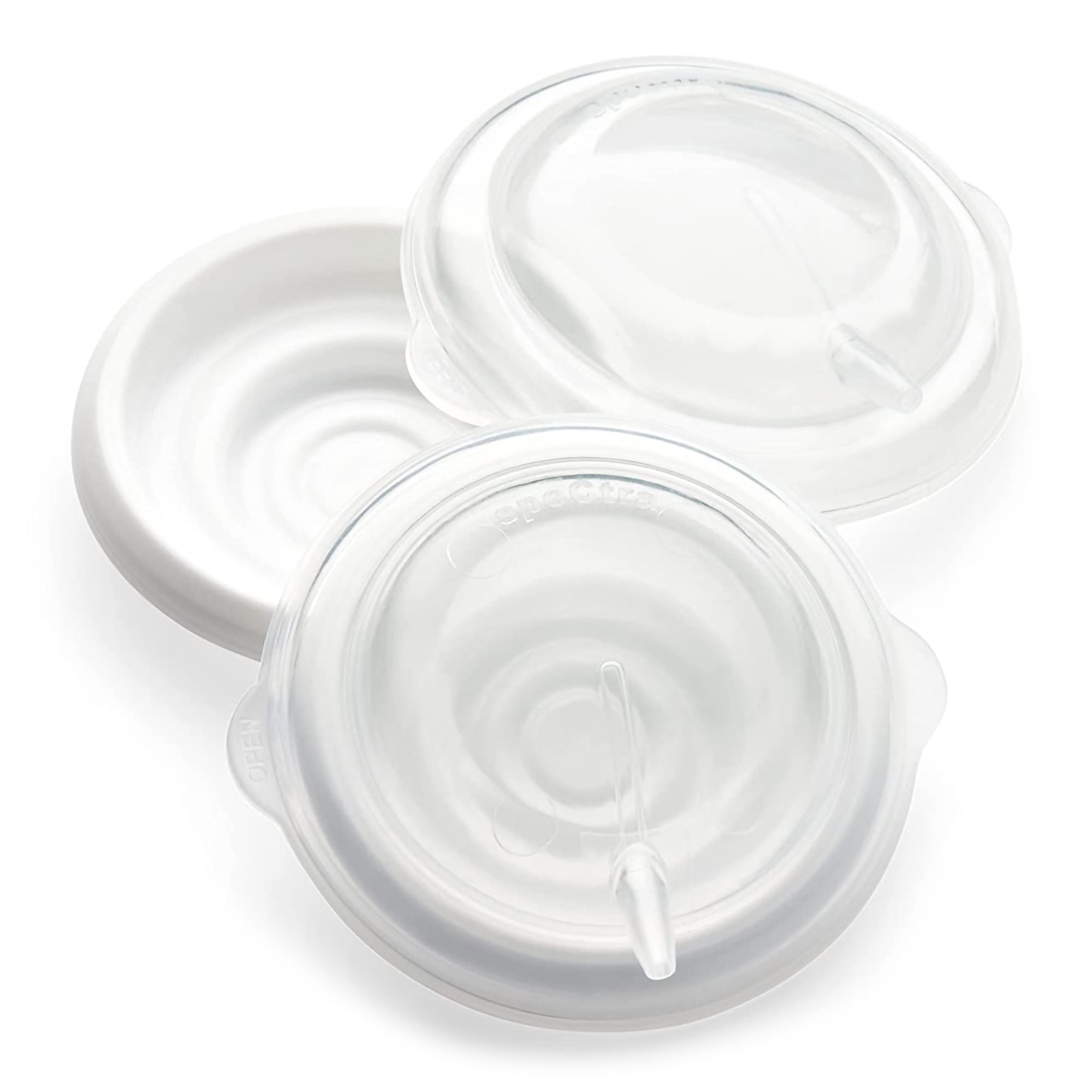 Spectra CaraCups Breast Pump Backflow Prevention Caps & Membranes - 4 ...