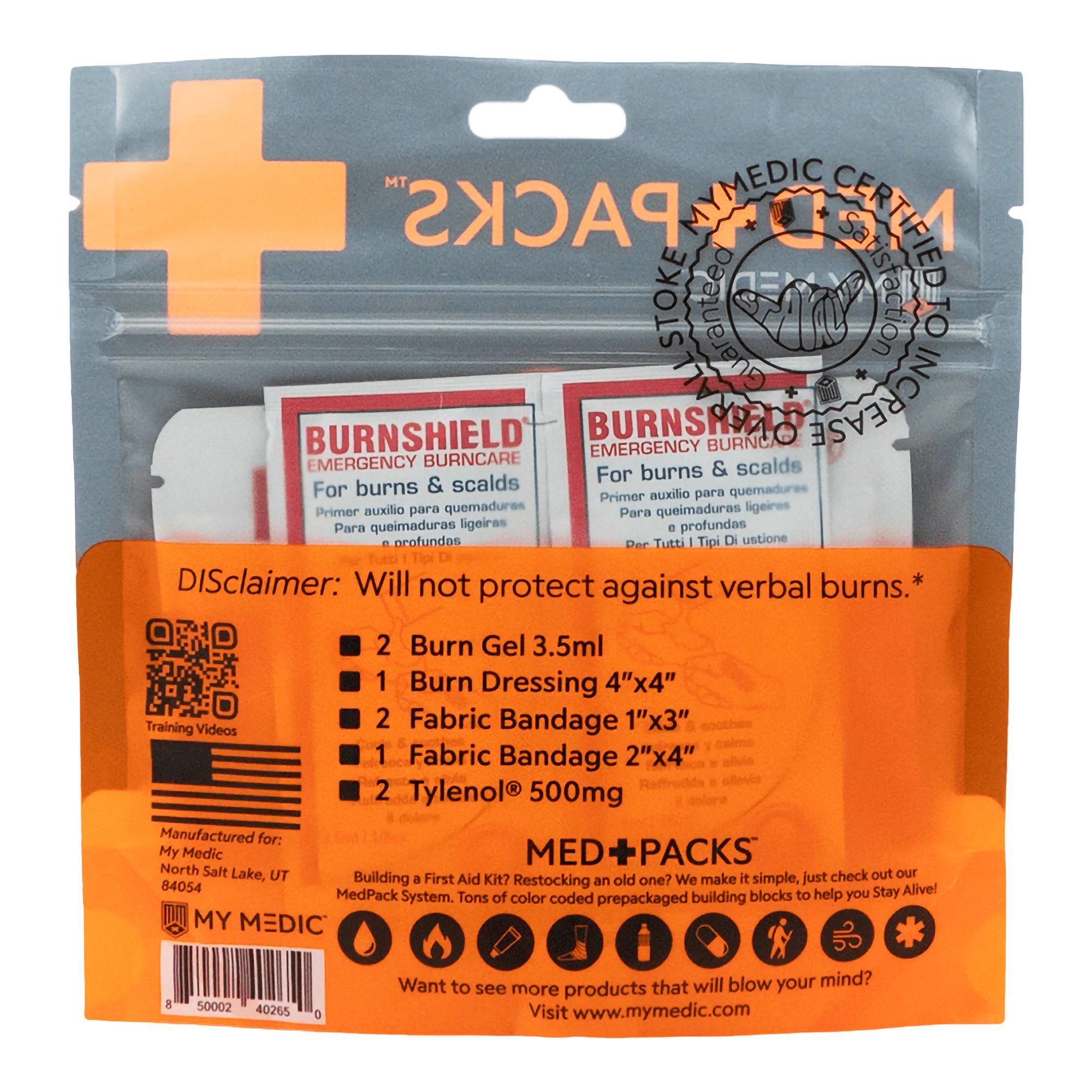 My Medic - Minor Burns Med Pack
