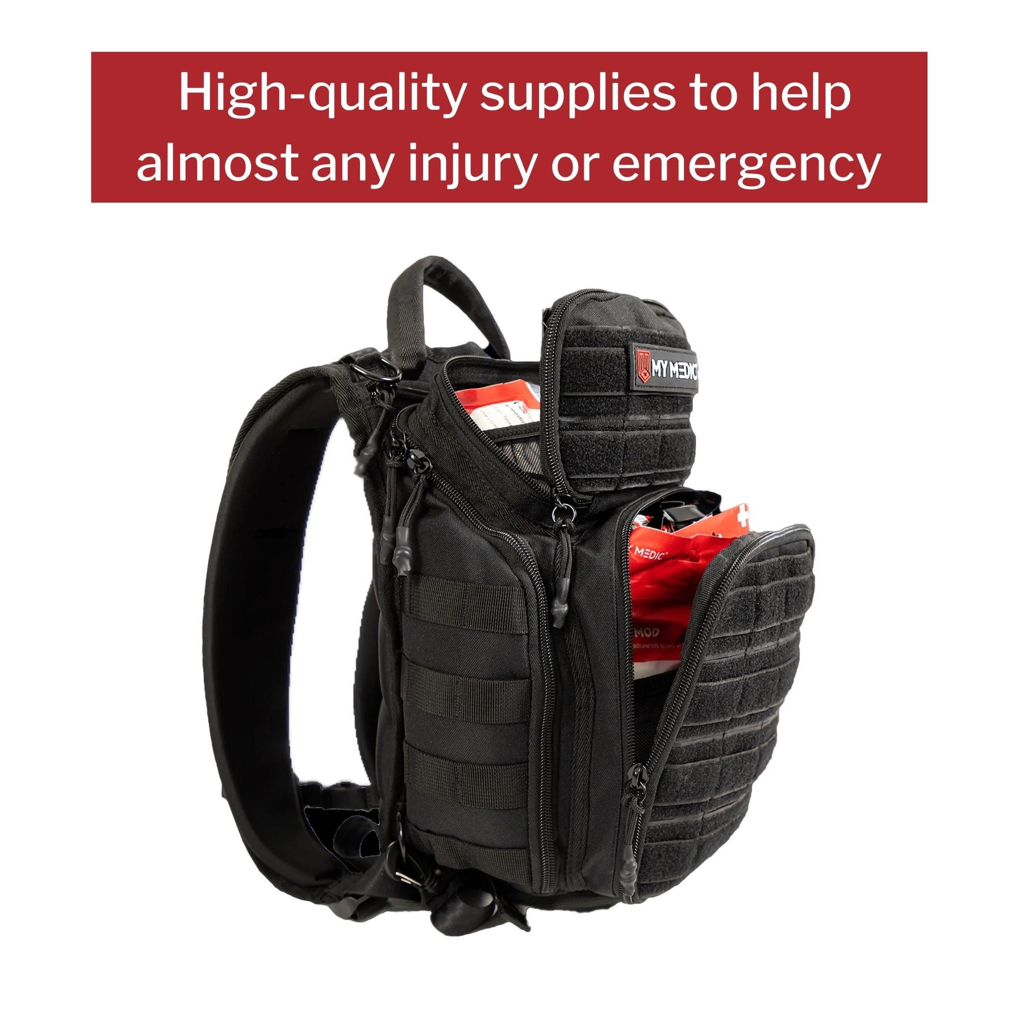 My Medic - RECON STANDARD Emergency Medical Kit - Black