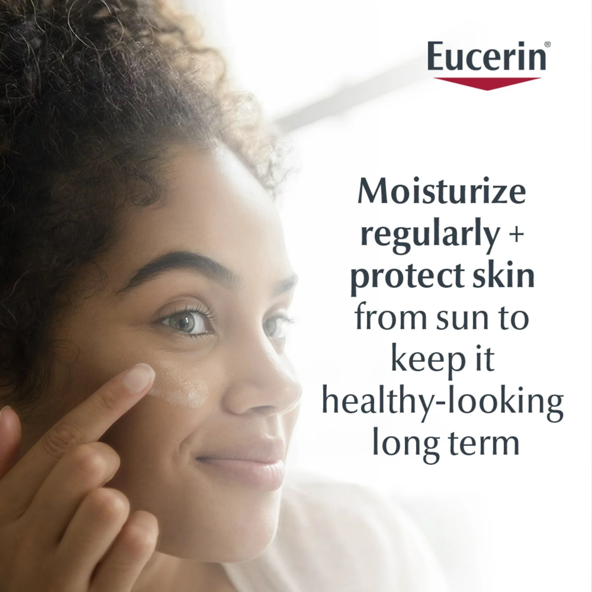 Eucerin Daily Protection Face Lotion Sunscreen For Sensitive Skin, SPF ...