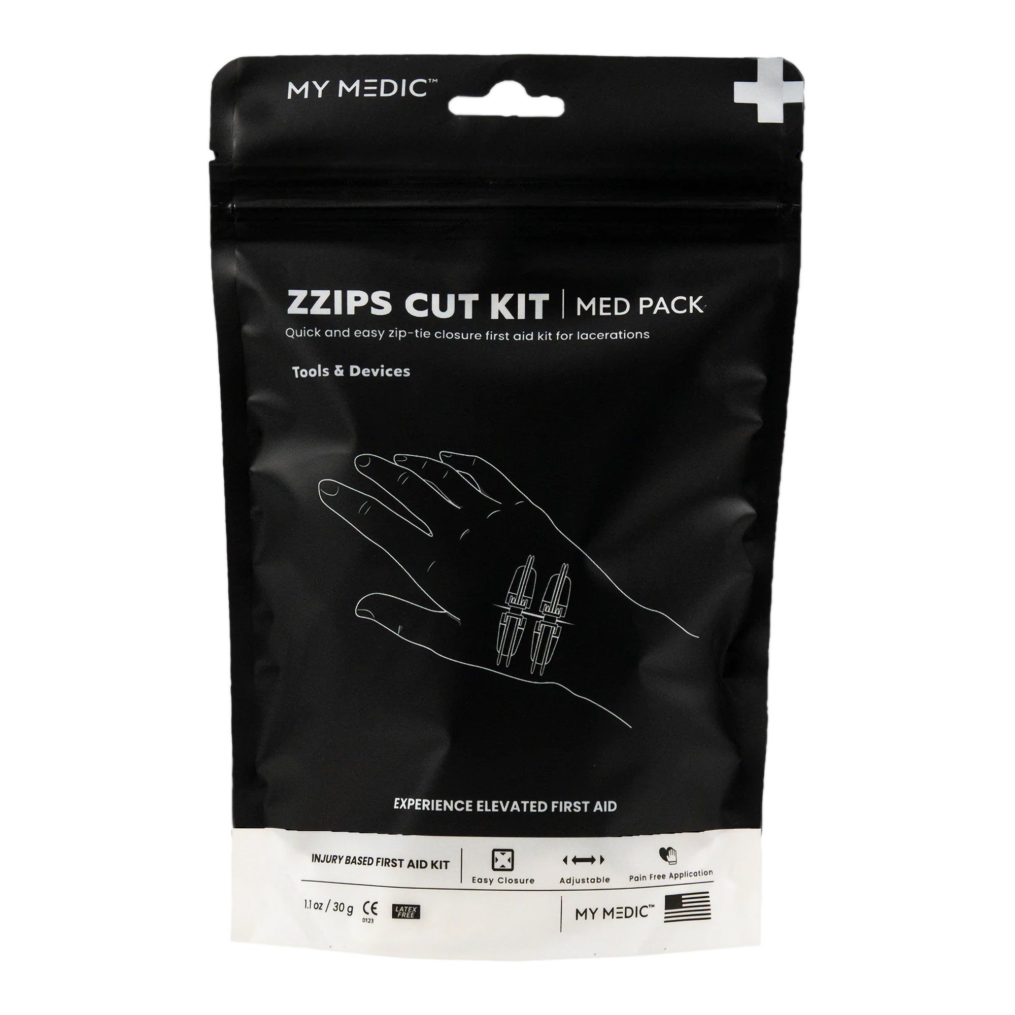 My Medic - ZZips Cut Kit Med Pack For Cuts & Lacerations
