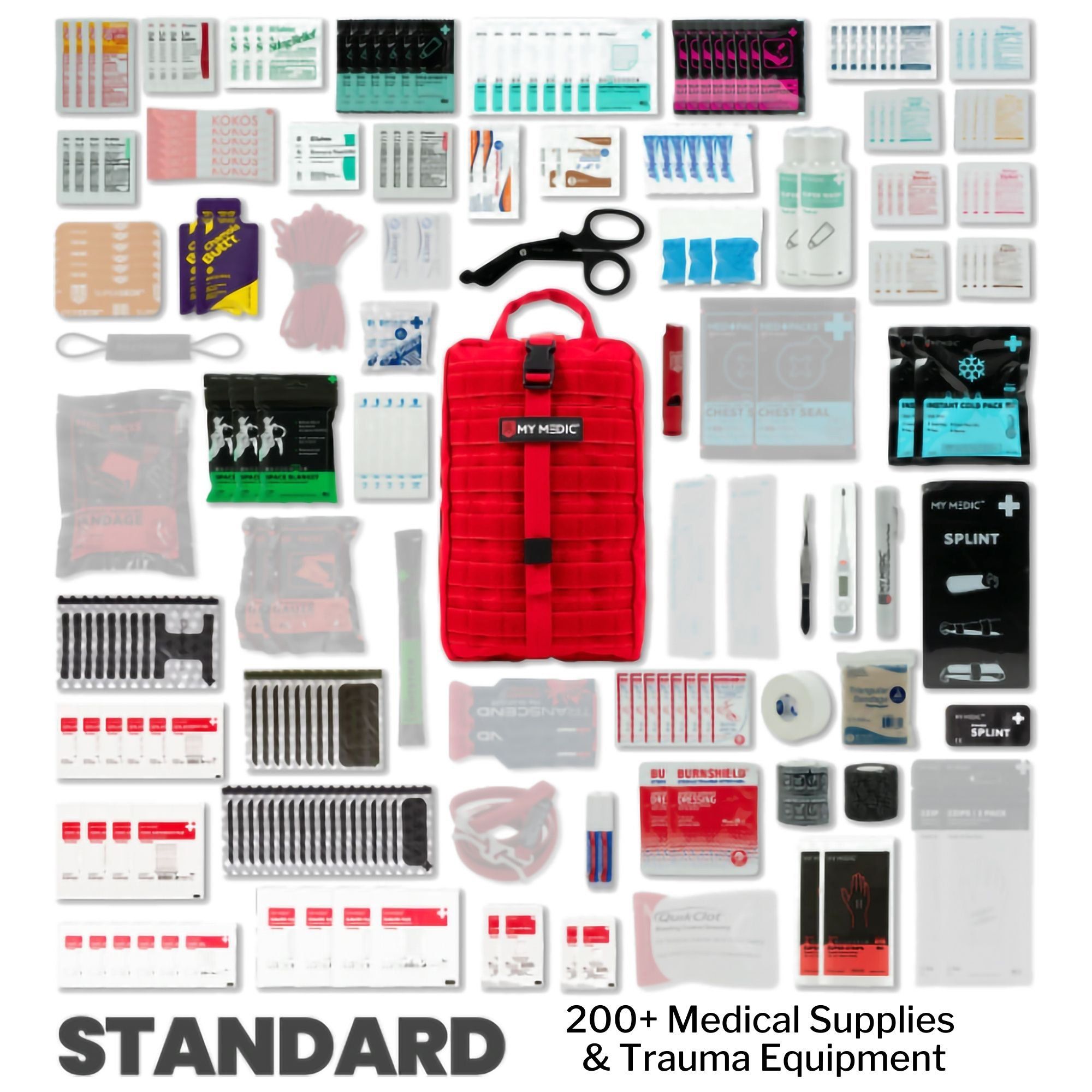 My Medic - MYFAK LARGE Standard First Aid Kit - Red