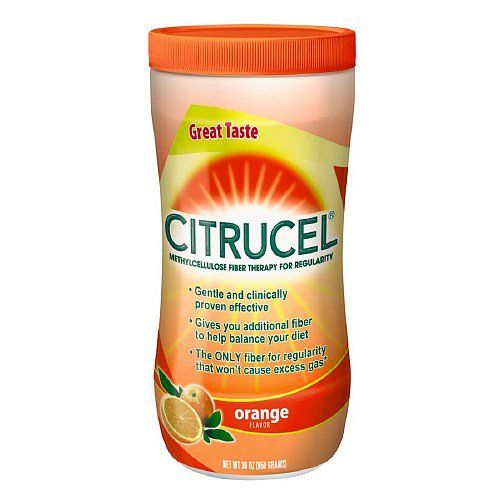 Citrucel Fiber Therapy Powder for Occasional Constipation Relief ...