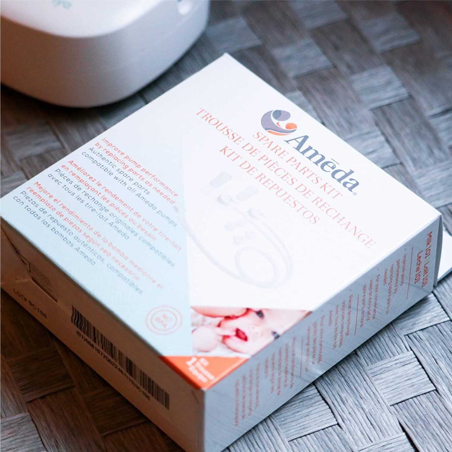 Ameda HygieniKit Spare Parts Kit for Breast Pump - 11 Pieces