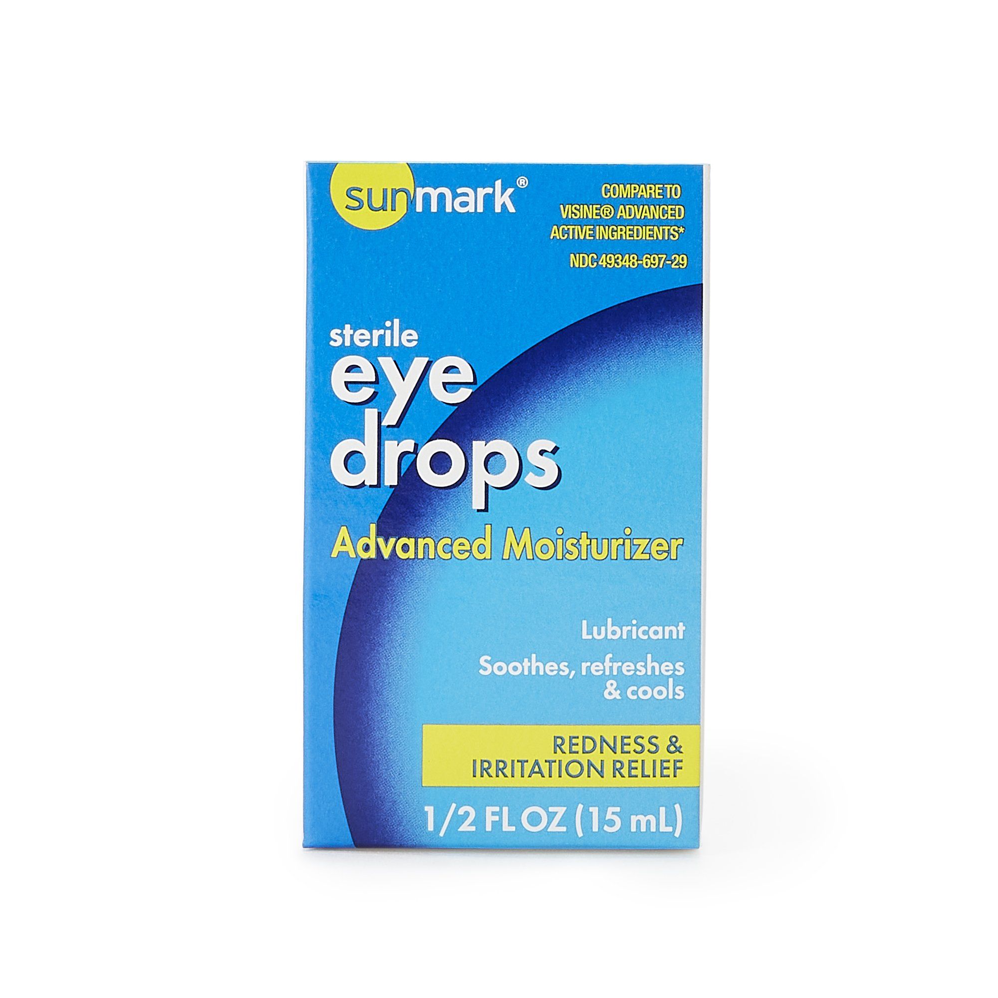 Sunmark Advanced Sterile Moisturizer Eye Drops - 0.5 fl oz