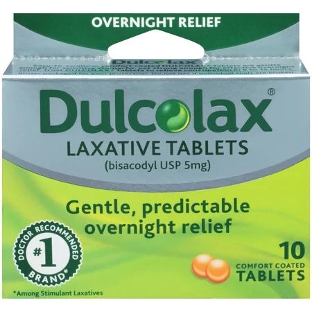 Dulcolax Laxative Tablets, 5 mg - 10 ct